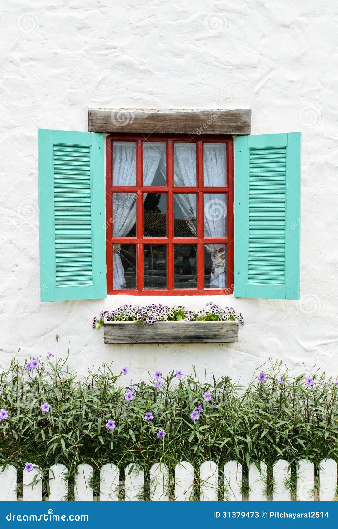 Window in white wall stock image. Image of home, abstract - 31379473
