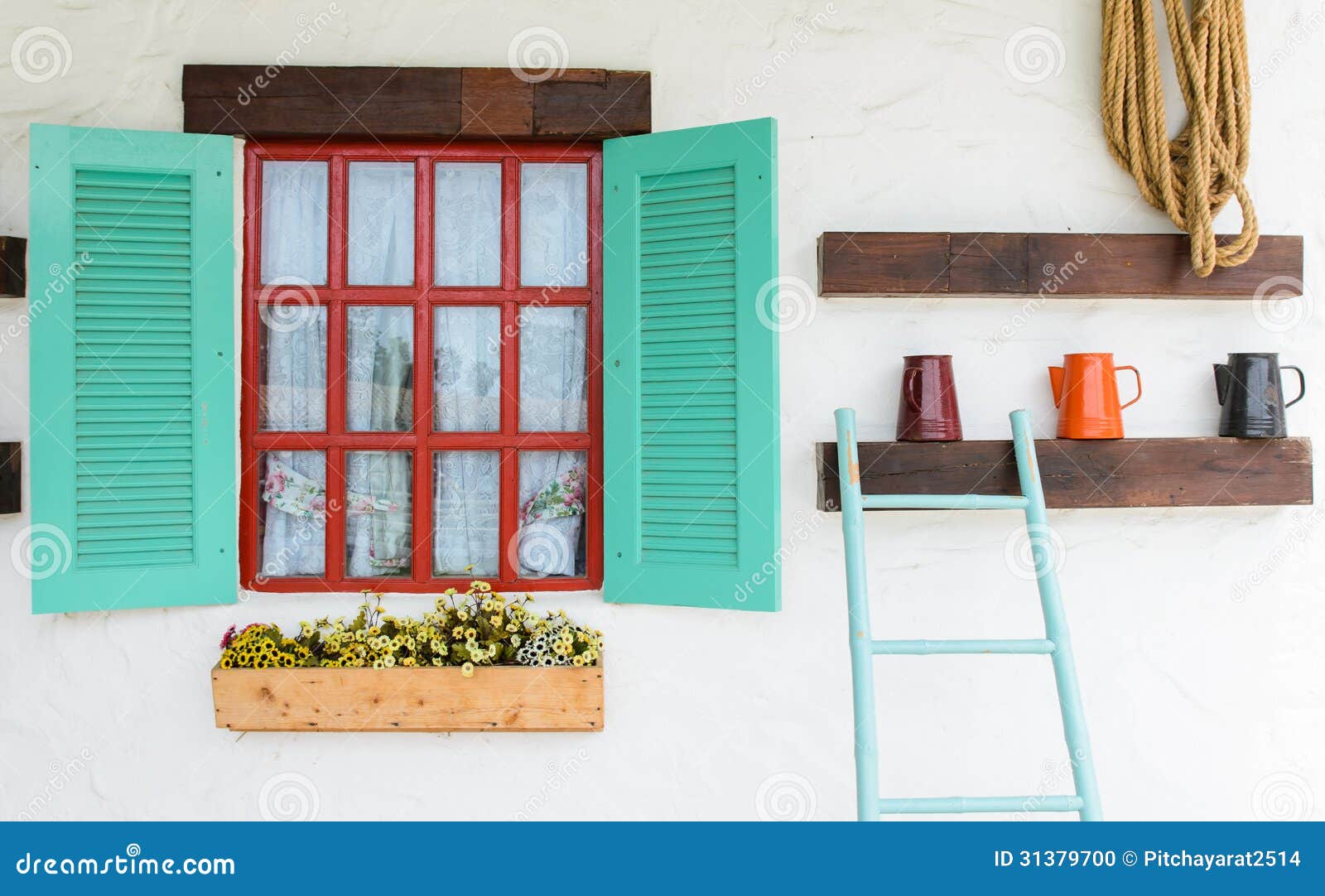 Window in white wall stock photo. Image of background - 31379700
