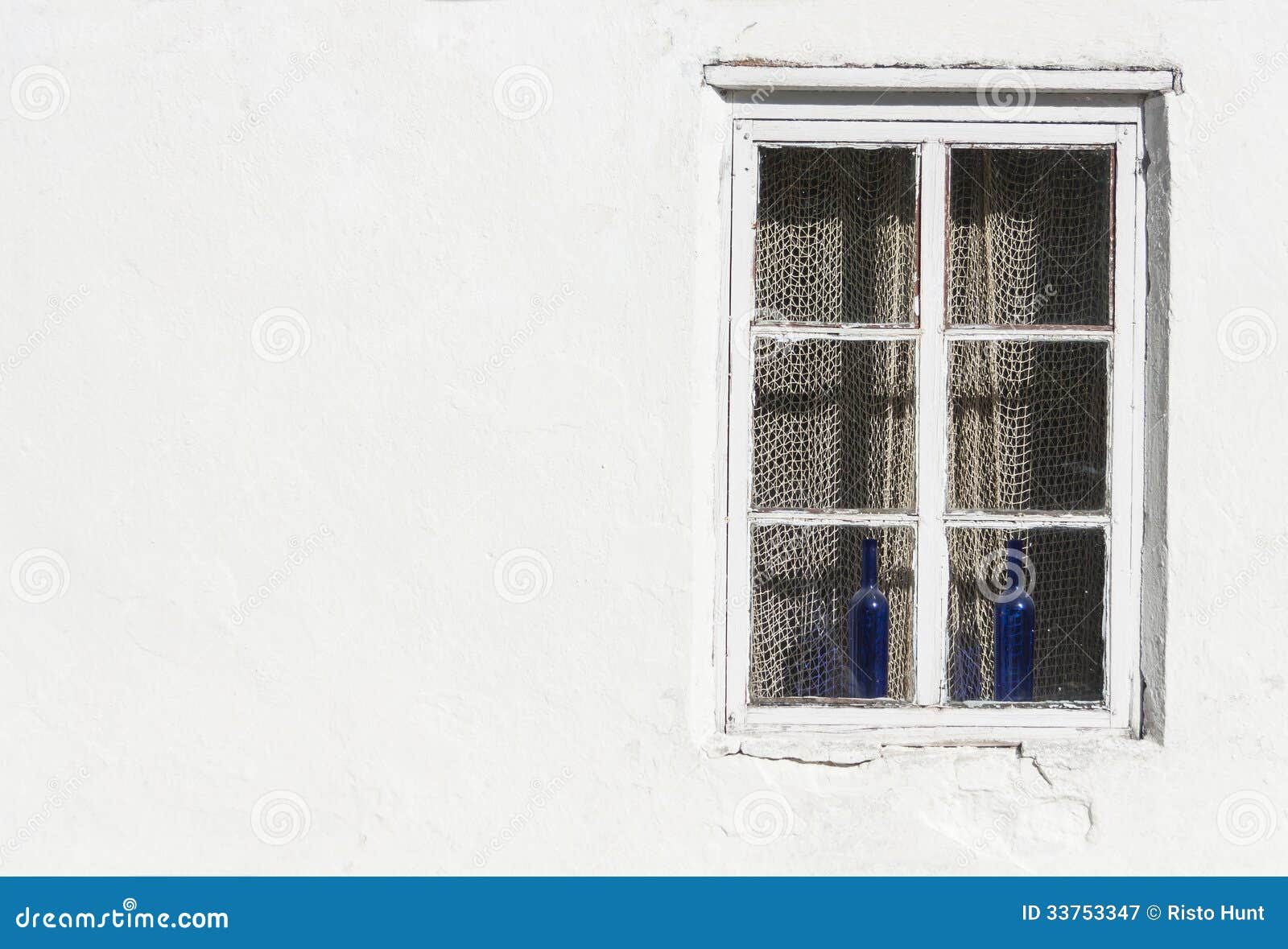 Window in white wall stock image. Image of exterior, square - 33753347