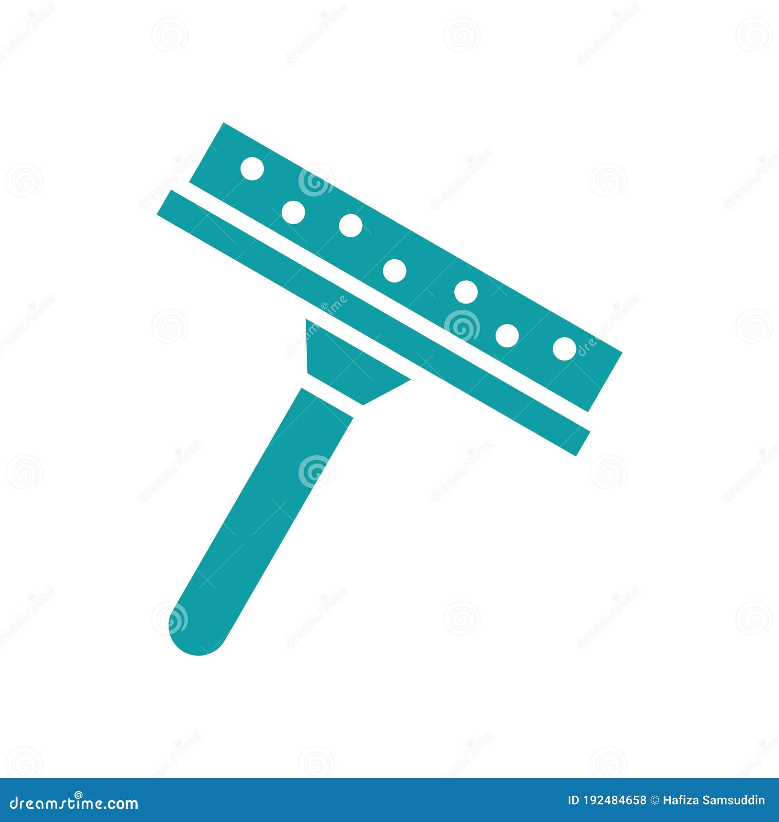 Window Wiper. Vector Illustration Decorative Design Stock Vector ...