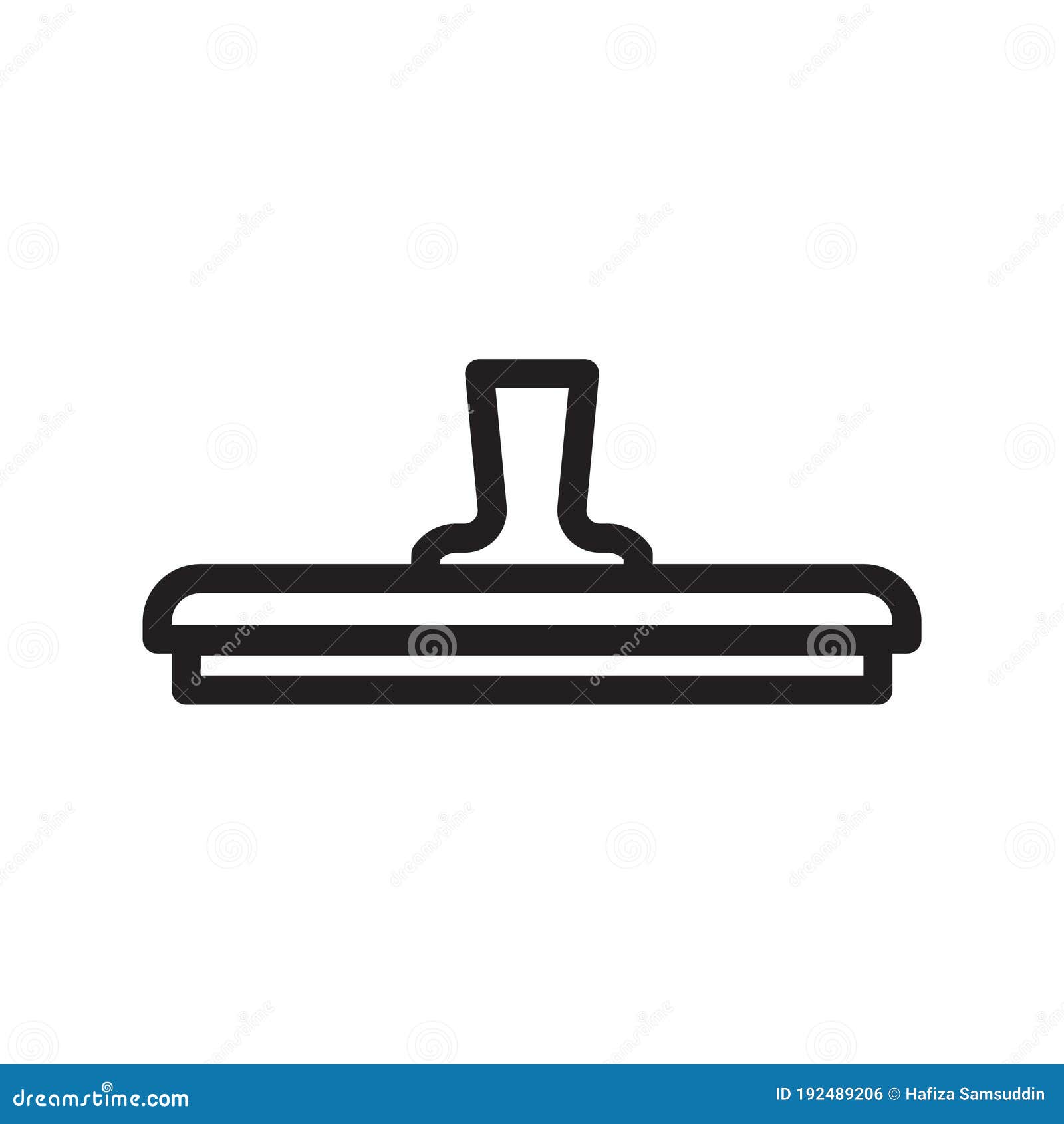 Window Wiper. Vector Illustration Decorative Design Stock Vector ...