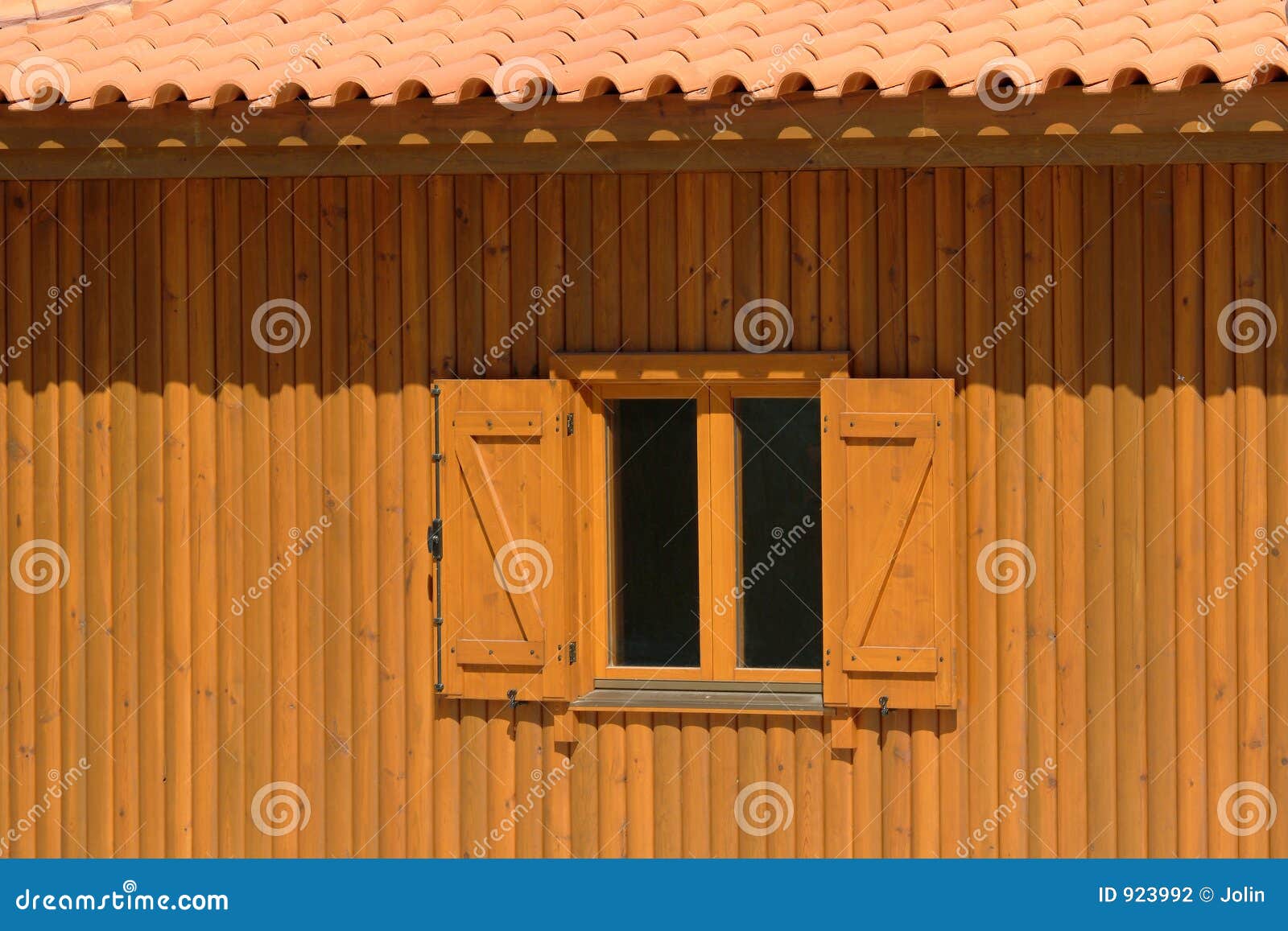 Window on wooden house stock photo. Image of craftsmanship - 923992