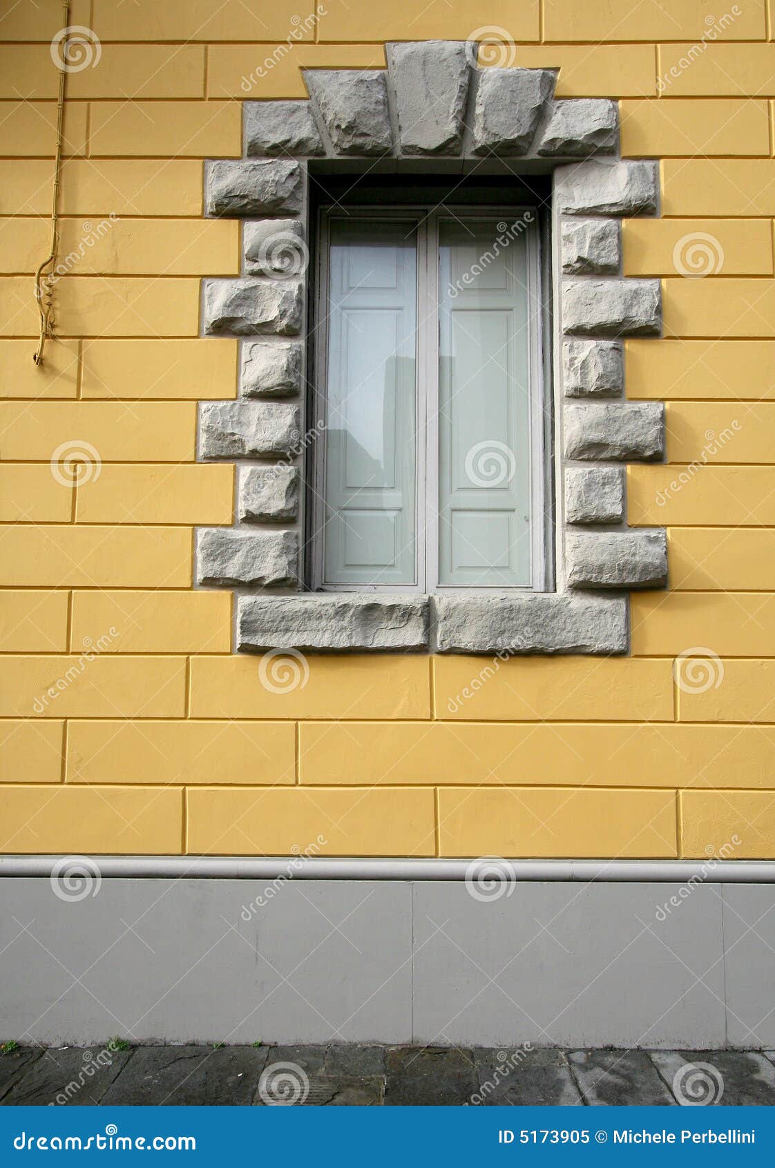 Window On Yellow Picture. Image: 5173905
