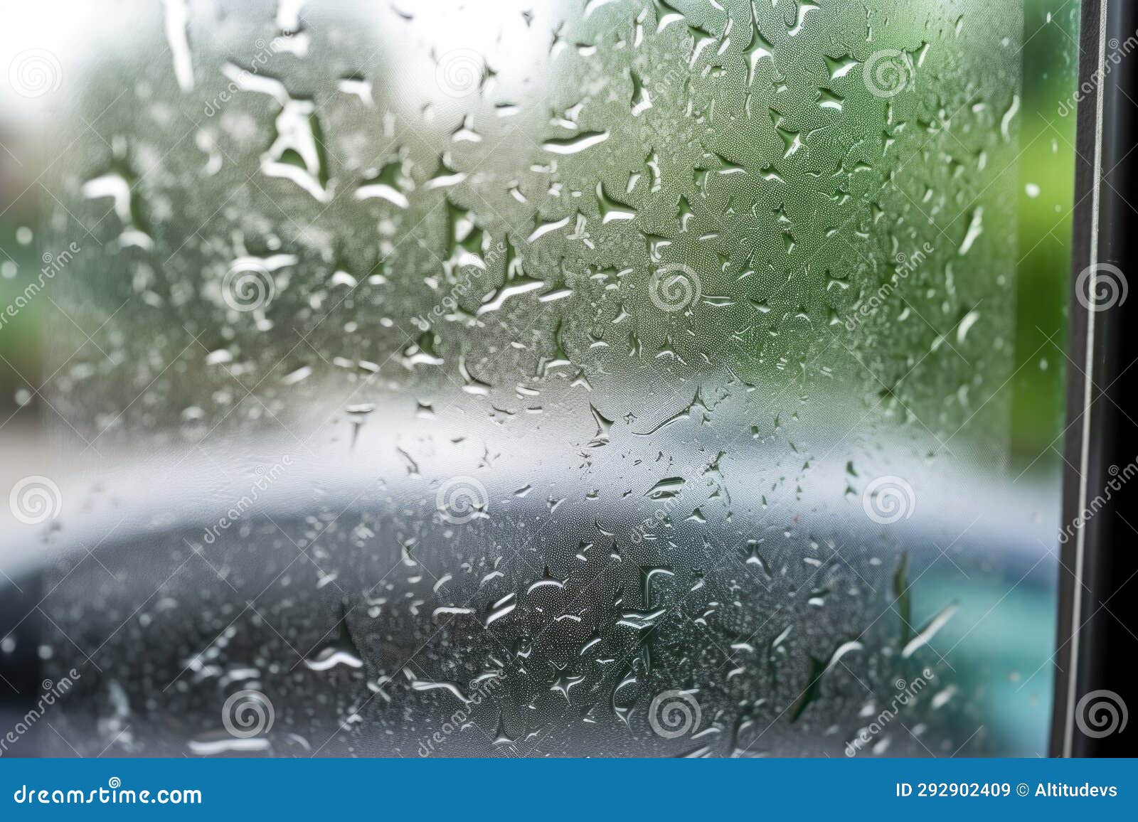 Windowpane Sparkling Clean after Being Wiped Stock Image - Image of ...