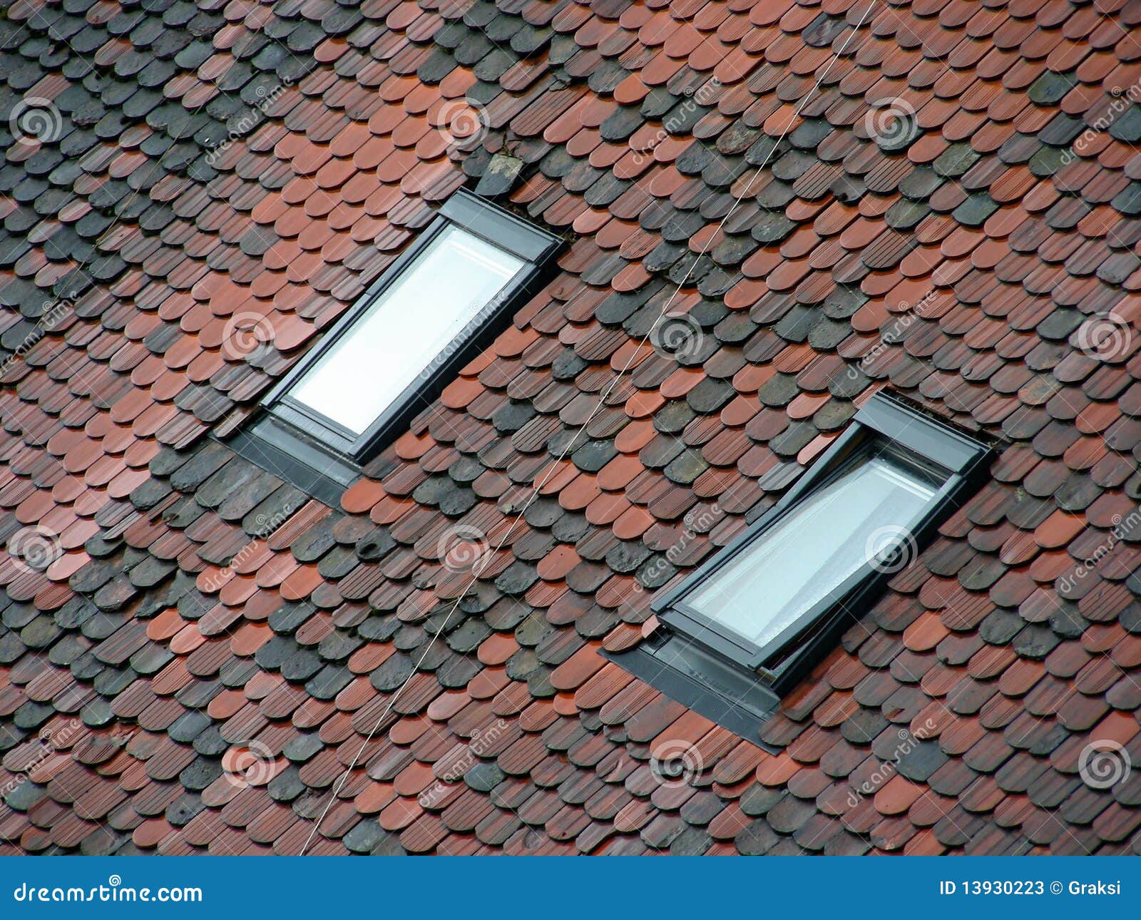 Windows stock image. Image of modern, roofing, frame - 13930223