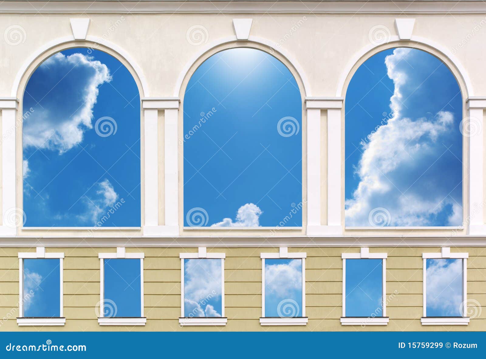 Windows stock image. Image of concept, building, light - 15759299
