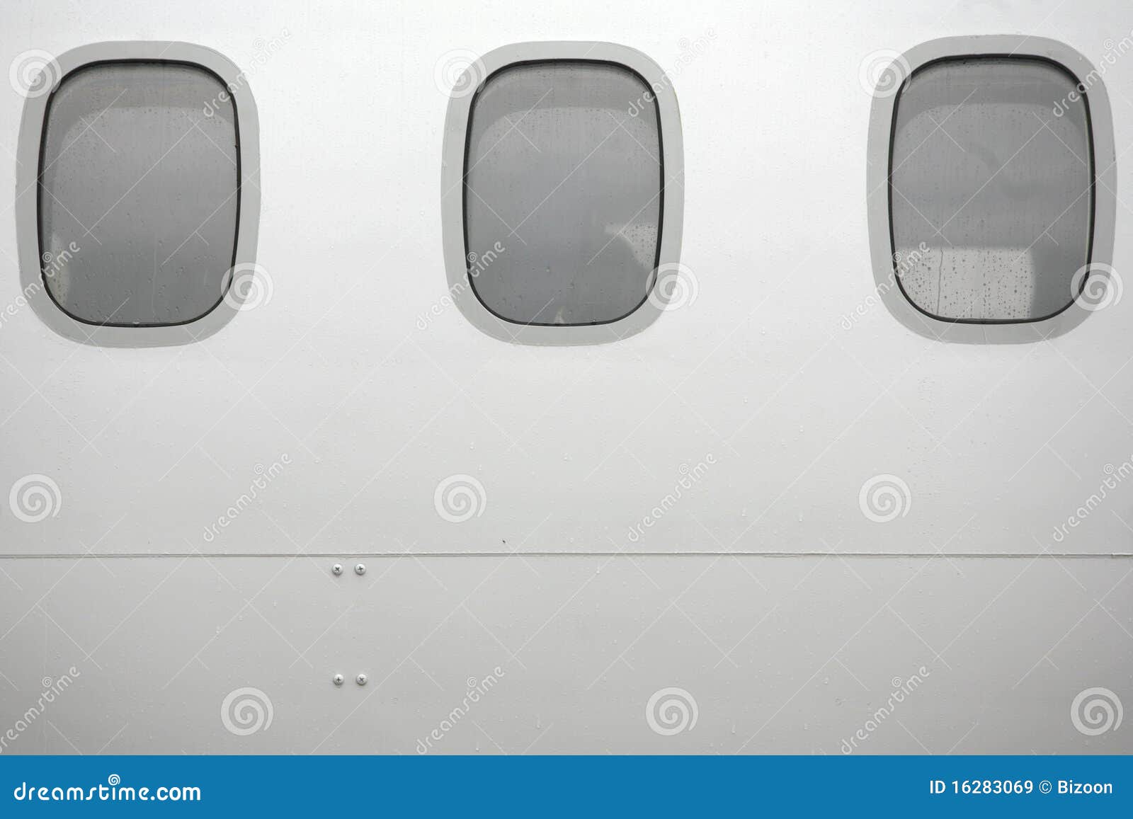 The Window Of The Airplane. A View Of Porthole Window On Board An ...