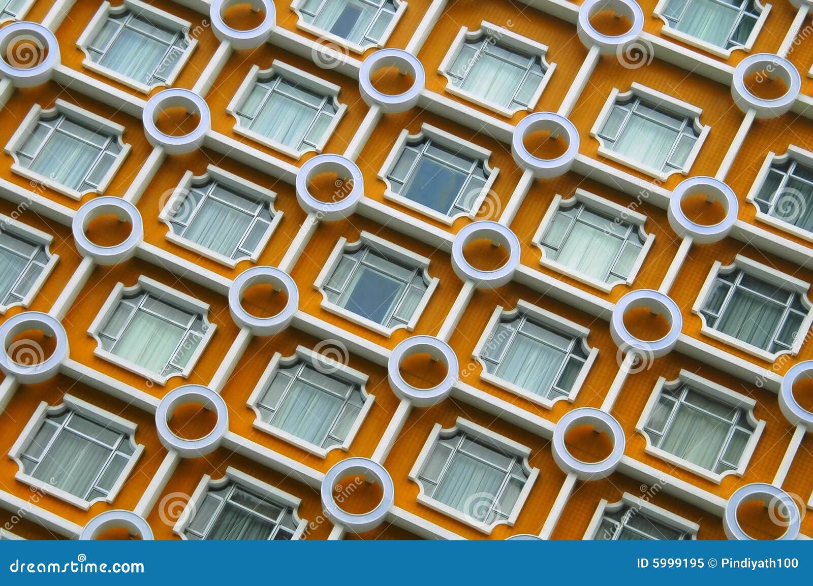 Modern Architecture Windows Stock Image - Image of design, repetition ...