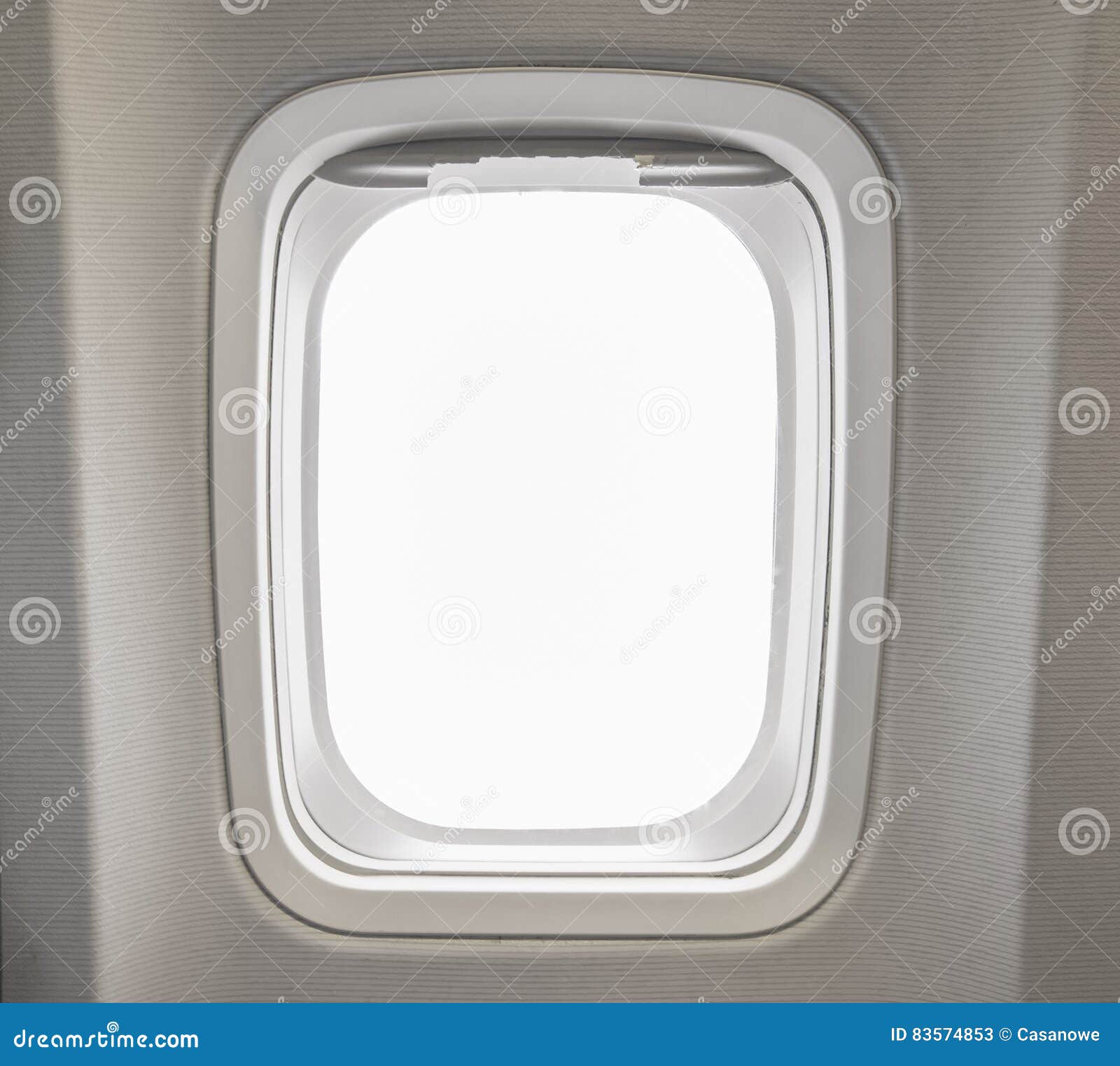Windows Airplane in Cabin of Huge Aircraft Stock Image - Image of ...