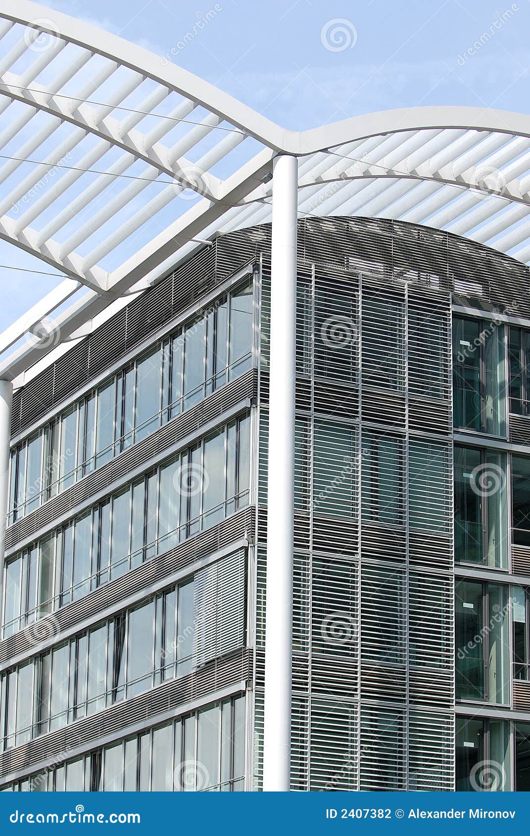 Windows and arcs stock photo. Image of cloud, upward, aluminium - 2407382