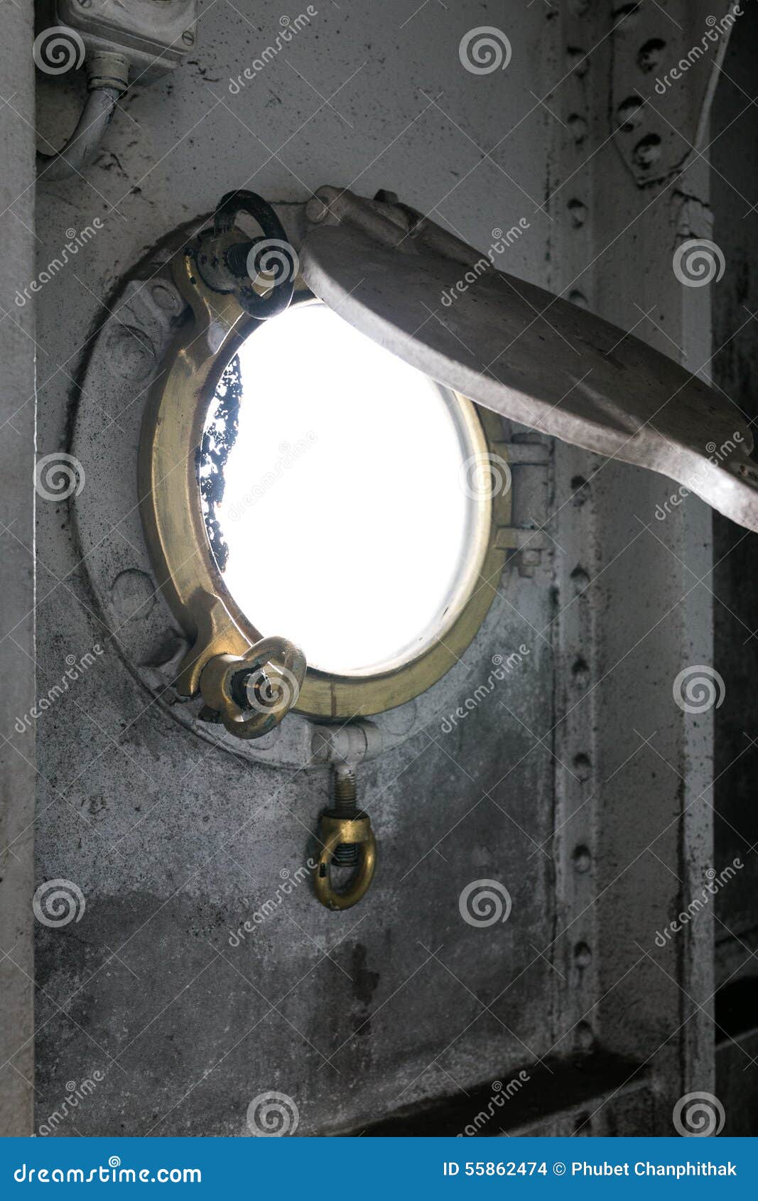 Windows in battleship stock photo. Image of iron, grunge - 55862474