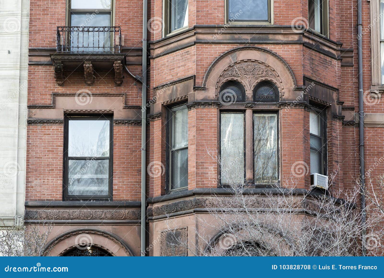 Windows of Boston stock photo. Image of beautiful, exterior - 103828708