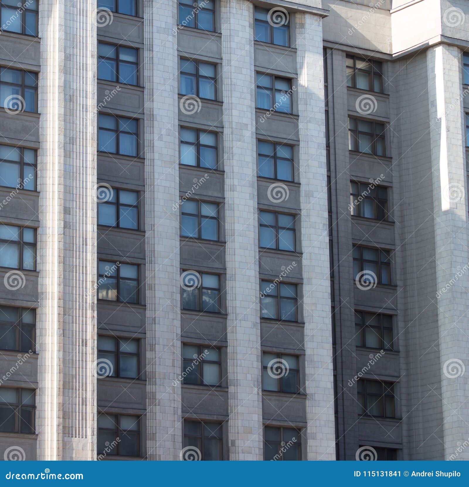 Windows in the Building As a Background Editorial Photo - Image of ...