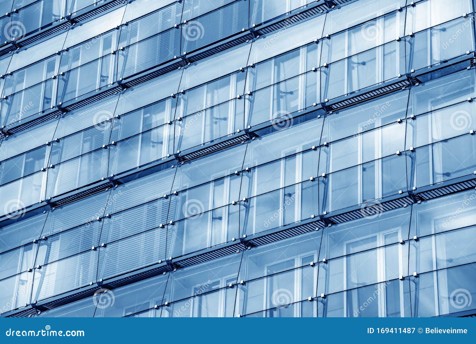 Windows of a Building As a Background. Stock Image - Image of ...
