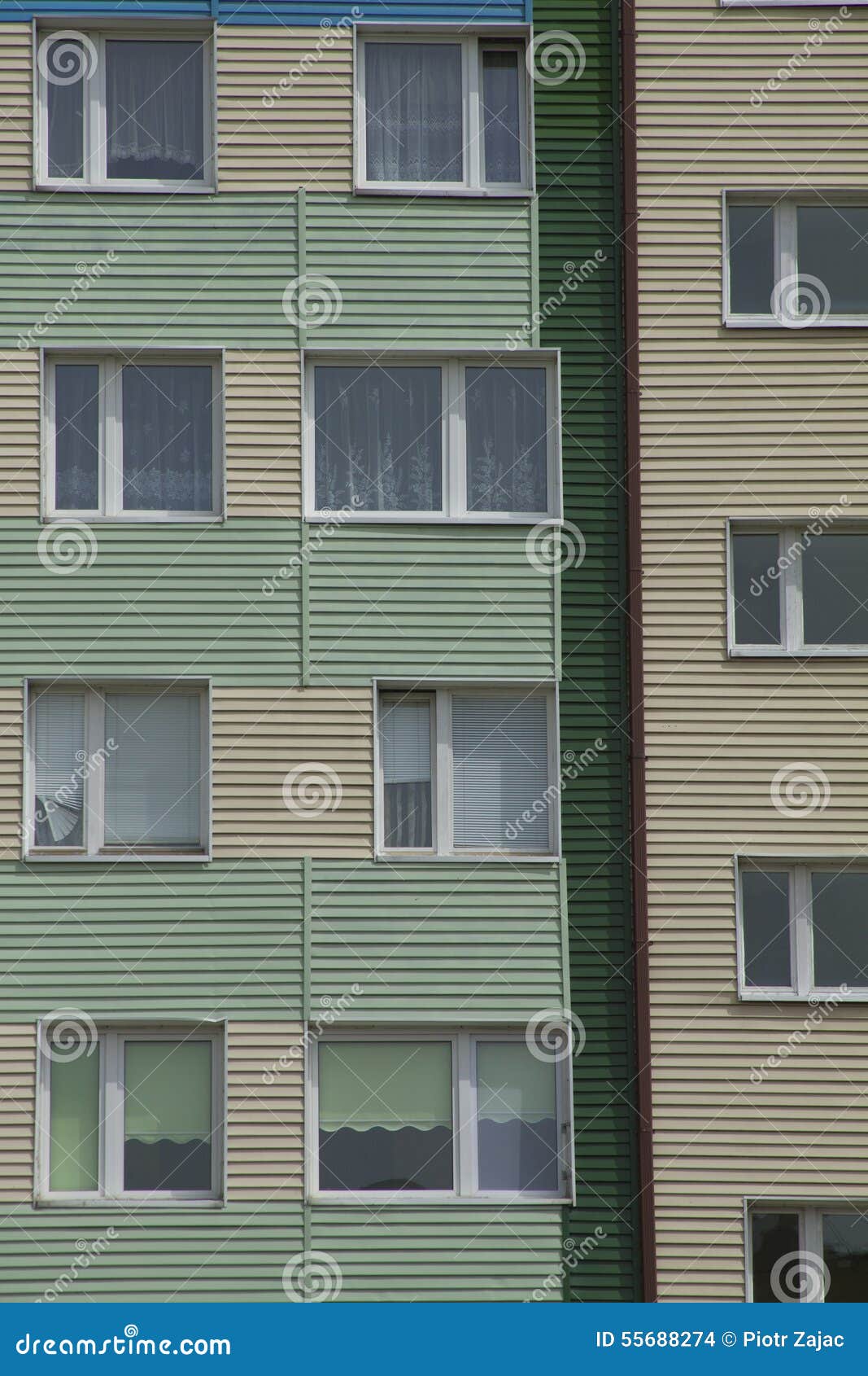 Windows in a building stock photo. Image of architecture - 55688274