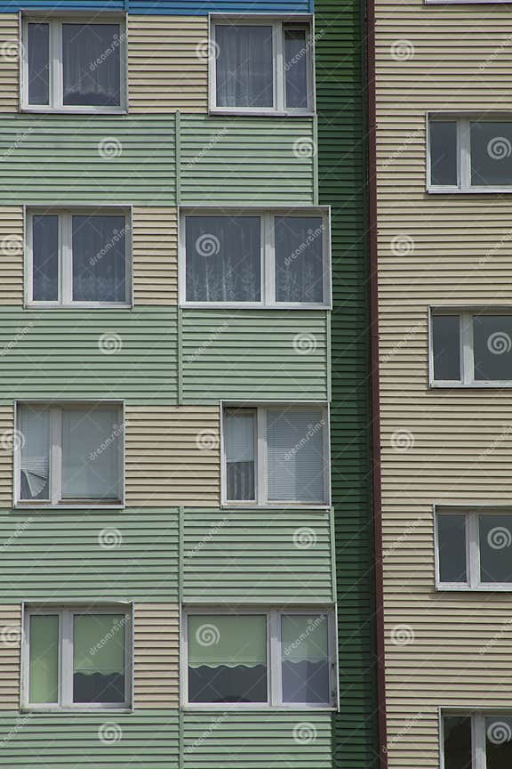 Windows in a building stock photo. Image of architecture - 55688274