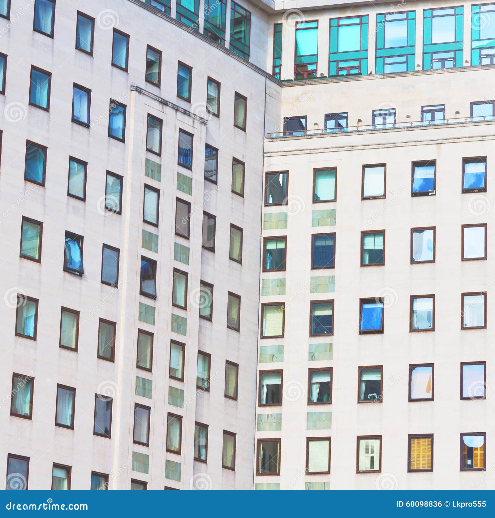 Windows in the City of London Home and Office Skyscraper Stock Photo ...