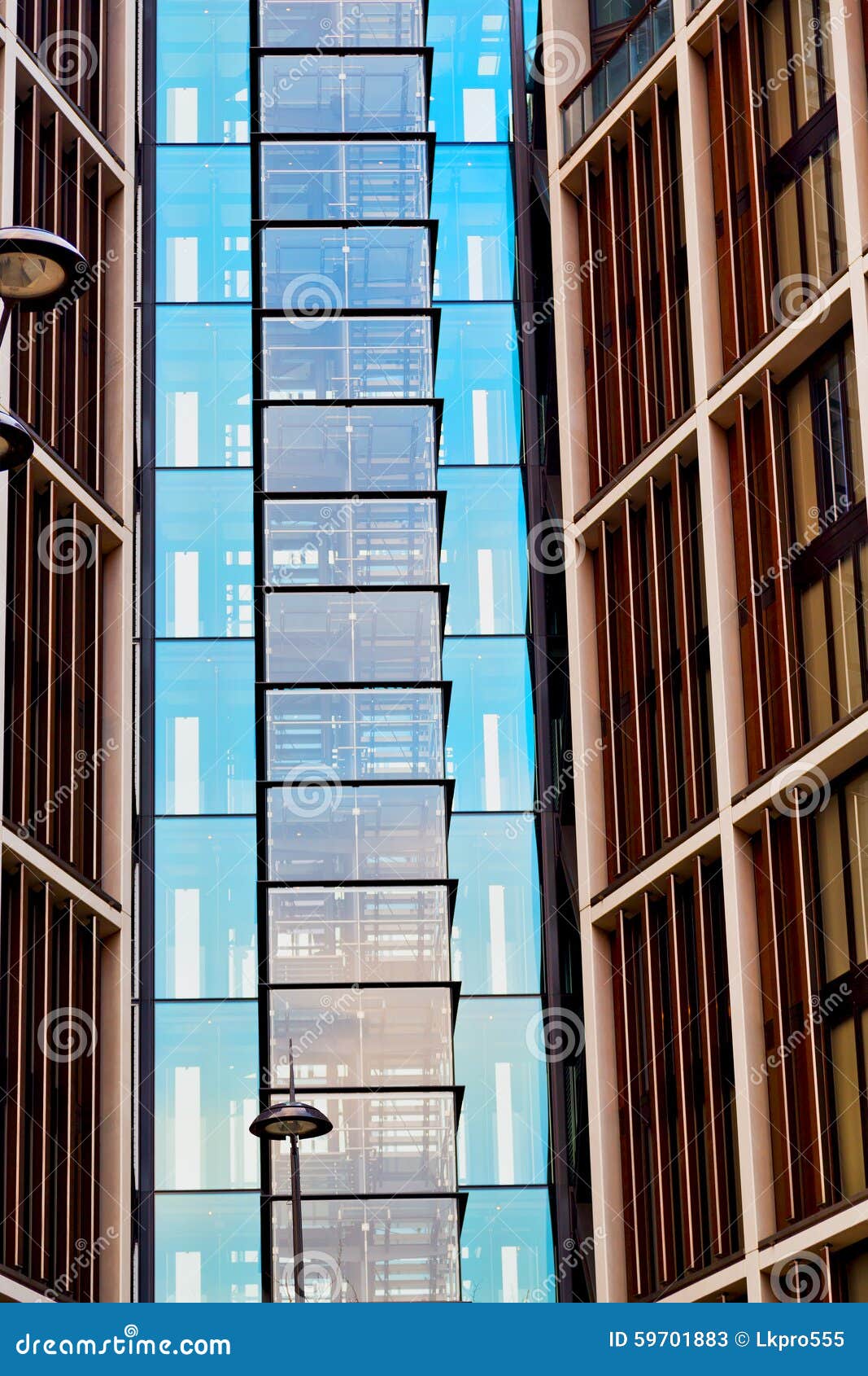 Windows in the City Skyscraper Building Stock Image - Image of ...