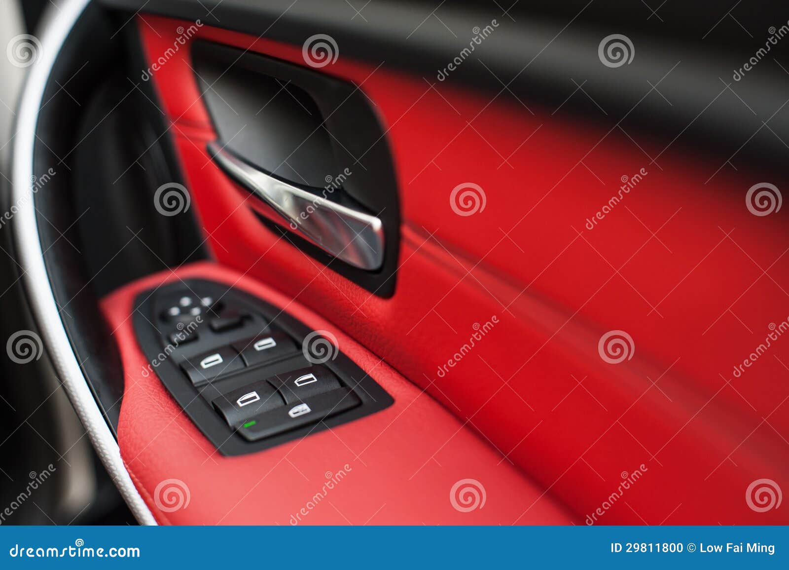 Window controls stock photo. Image of leather, auto, door - 29811800