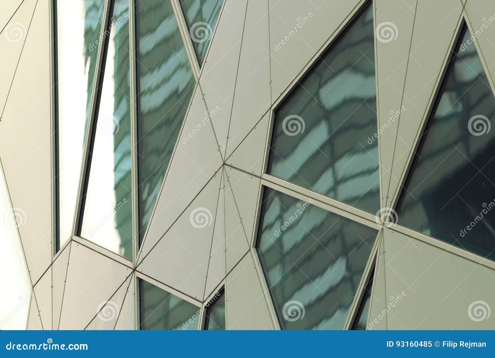 Windows stock image. Image of repetition, atypical, metallic - 93160485