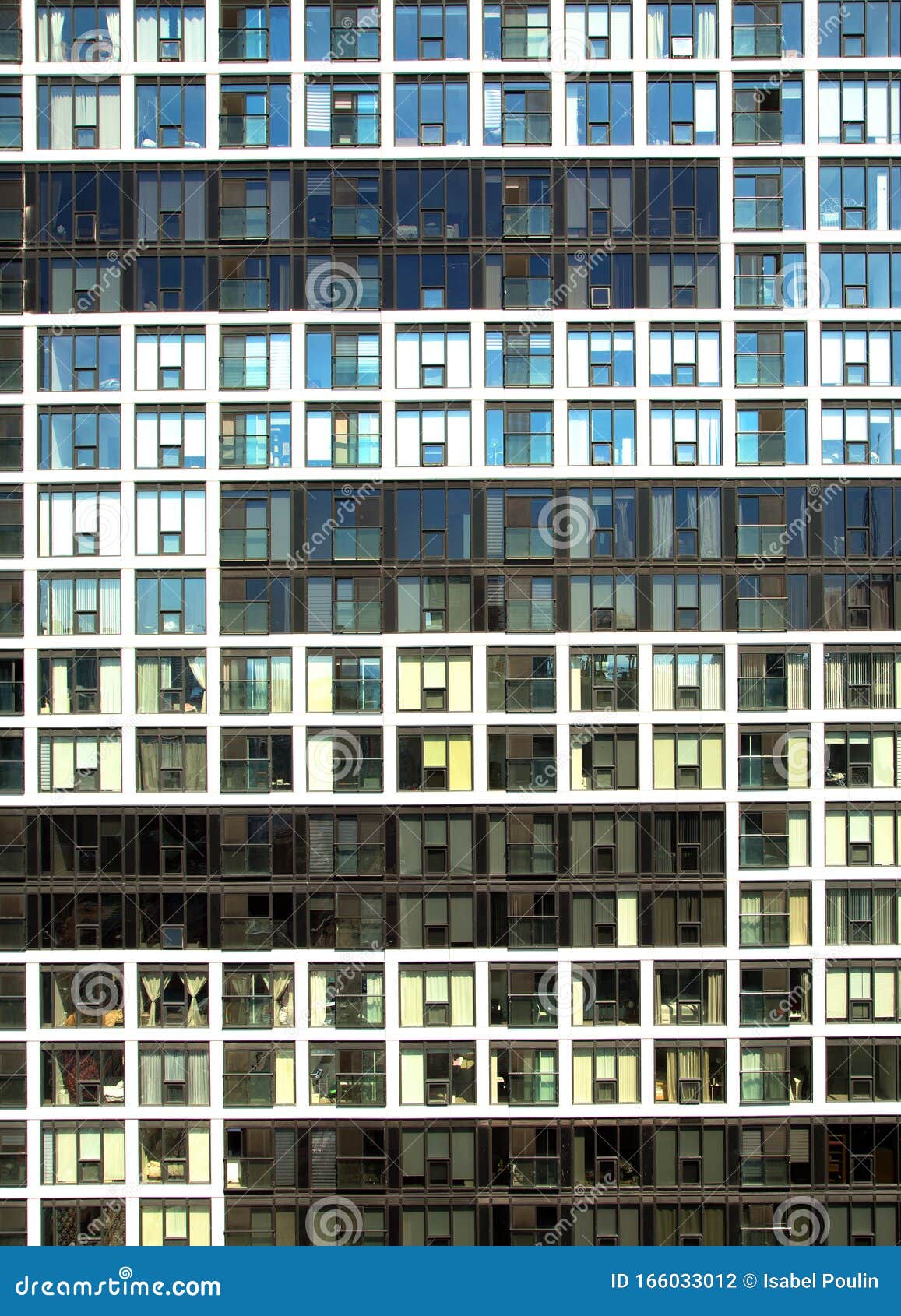 Windows Details on a Building Stock Photo - Image of downtown, facade ...