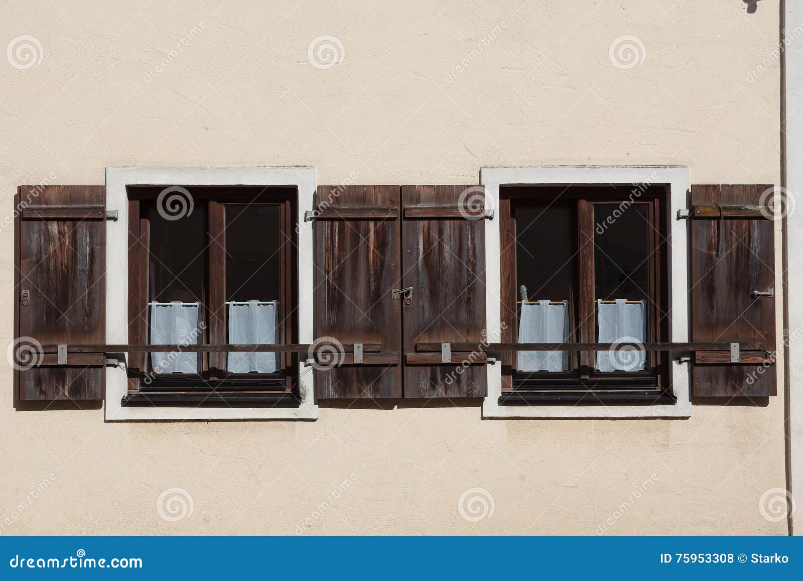 Windows and Doors in the Old European Style Stock Photo - Image of ...