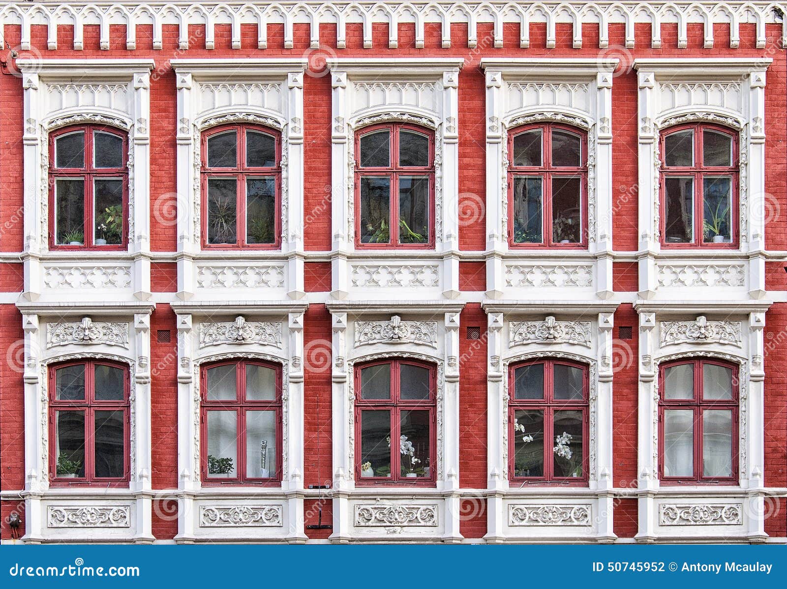 Windows Facade stock photo. Image of architectural, background - 50745952