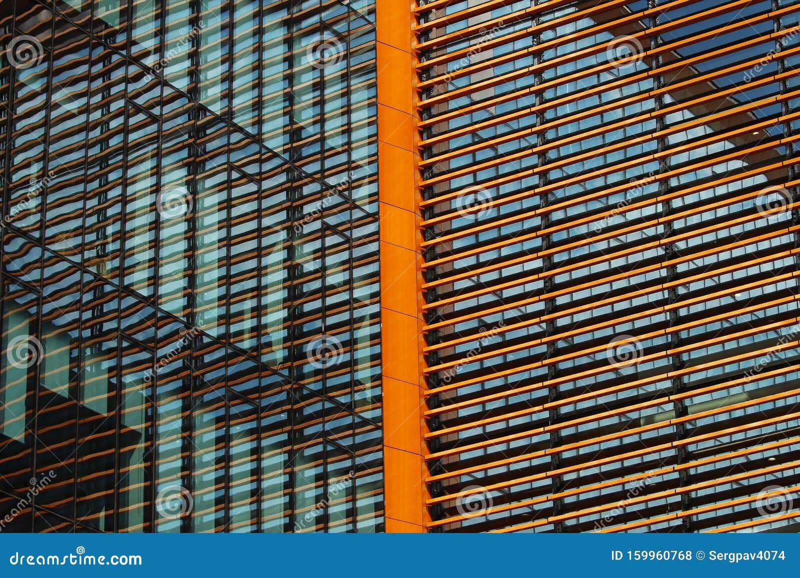 Windows of a High-rise Office Building Stock Photo - Image of colorful ...