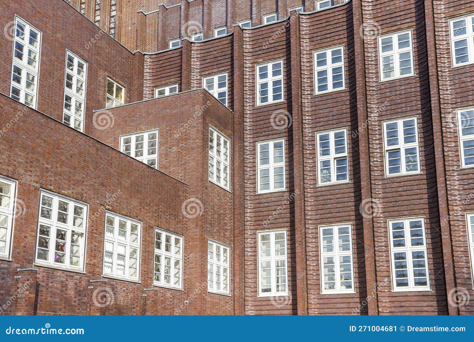Windows of the Historic Town Hall Building in Wilhelmshaven Stock Image ...