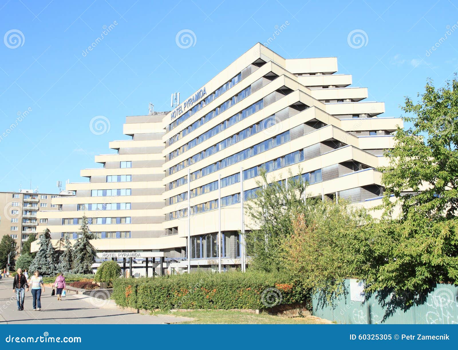 Windows of a Hotel Pyramida Editorial Image - Image of business, travel ...