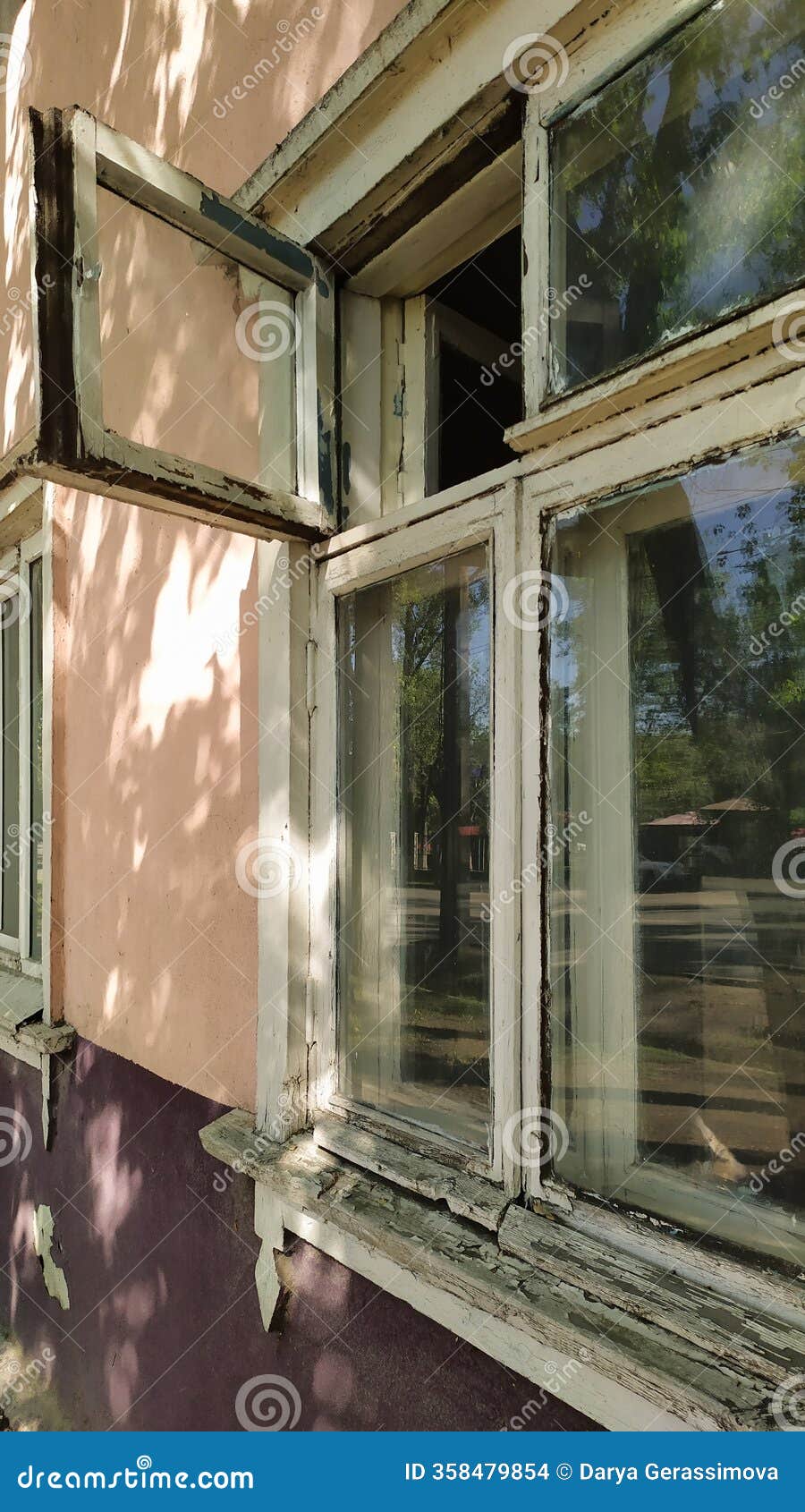 Windows of Houses Waiting To Be Demolished Editorial Stock Image ...