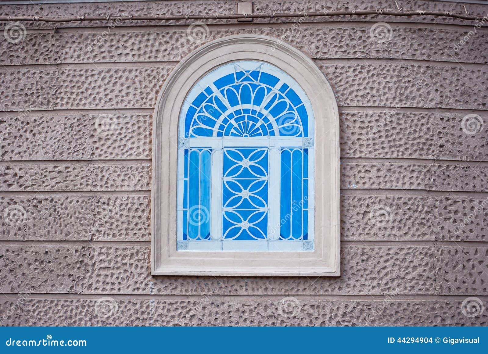 Windows with Iron Ornamental Stock Photo - Image of ornamental, color ...