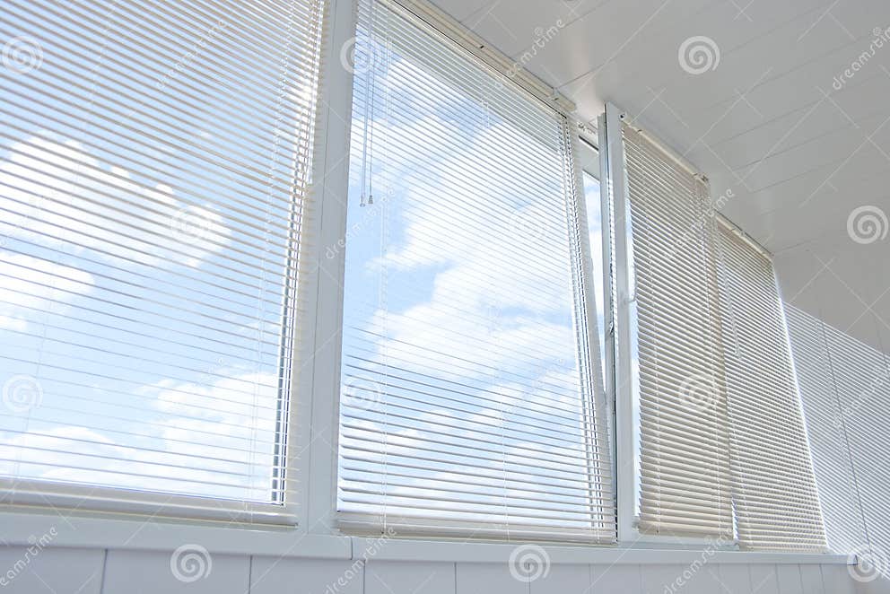 Windows jalousie stock photo. Image of sunblinds, close - 15695532