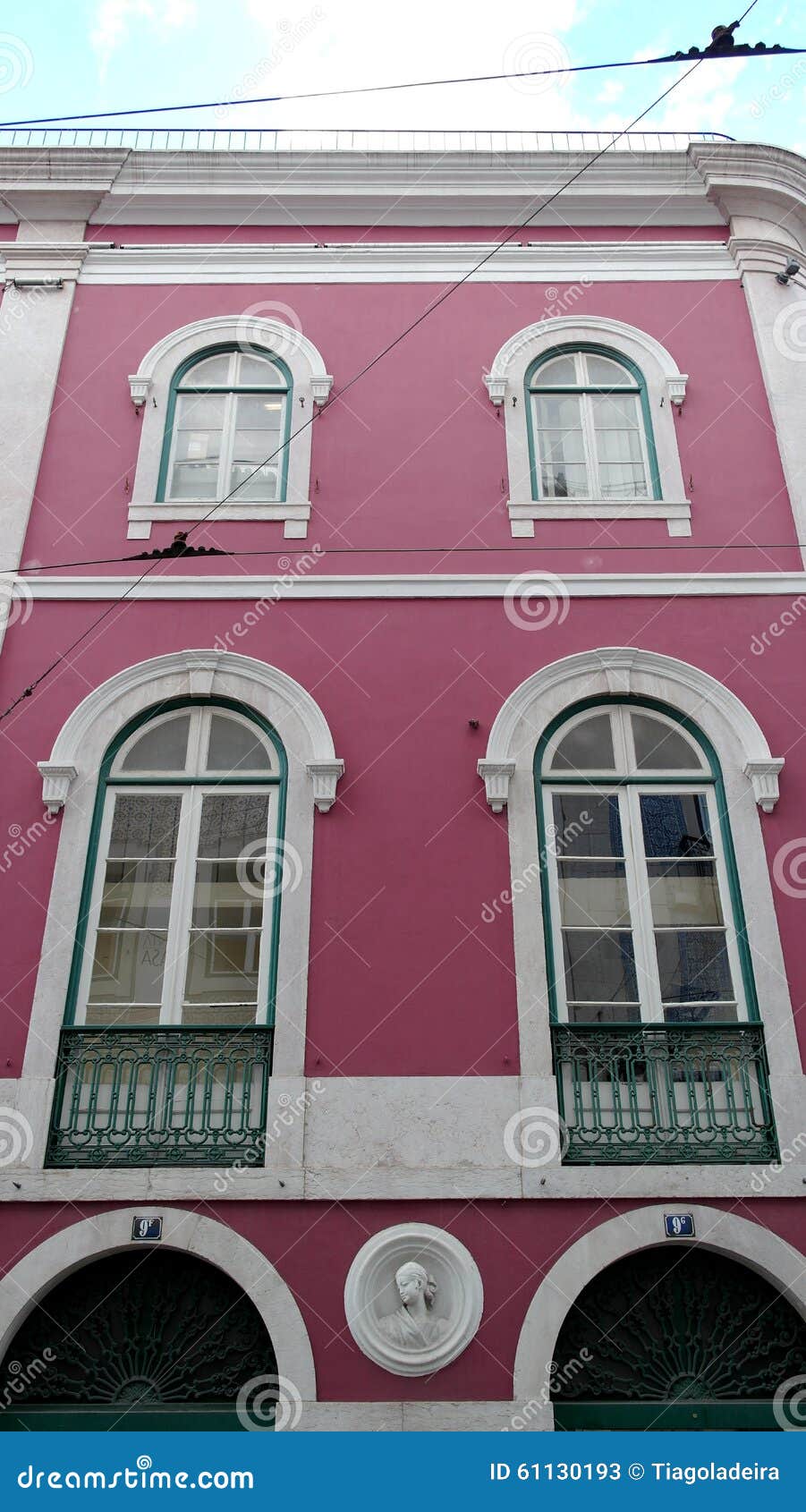 Windows, Lisbon, Portugal stock image. Image of history - 61130193
