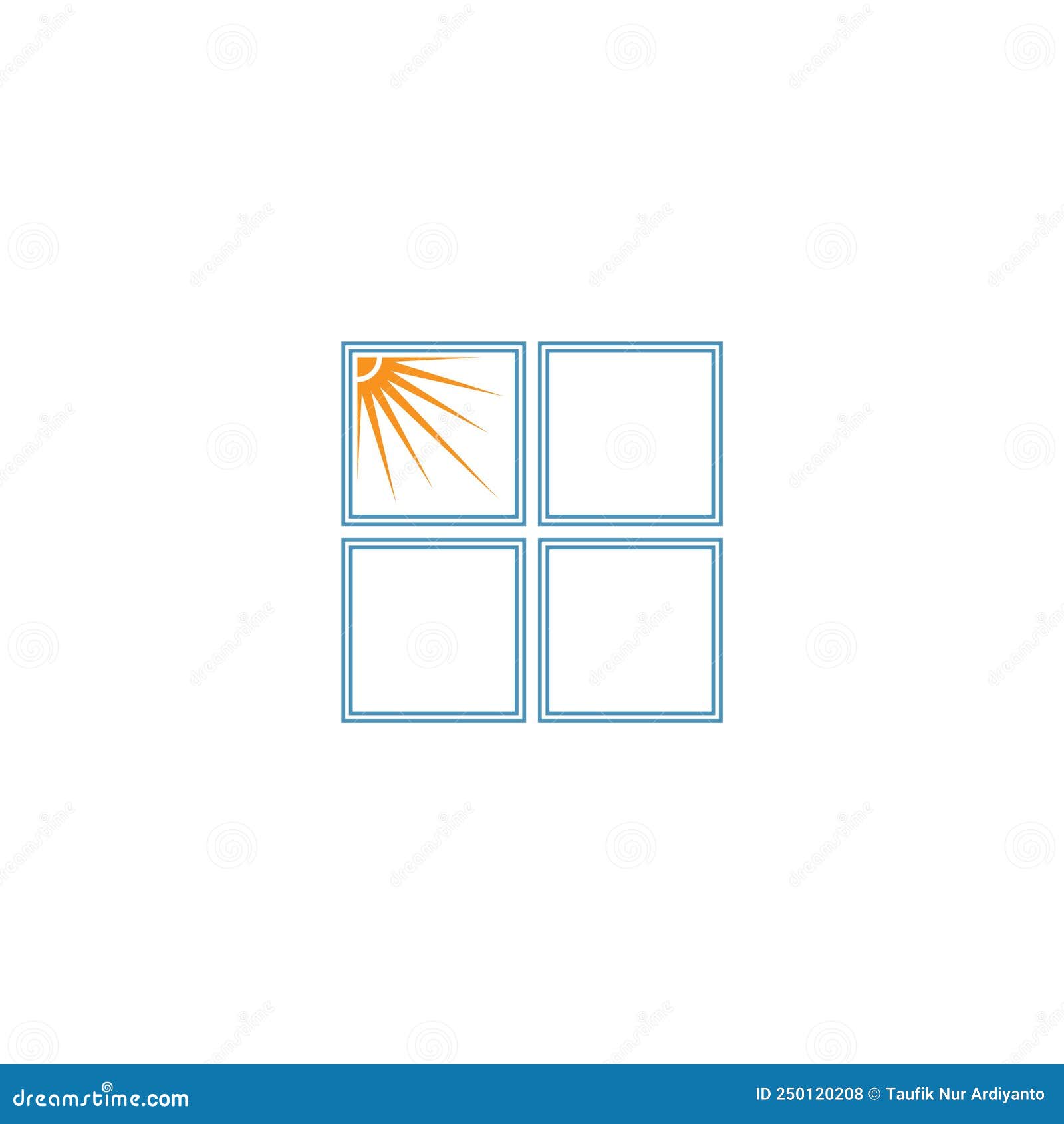 Windows Logo Icon Design Illustration Template Stock Illustration ...