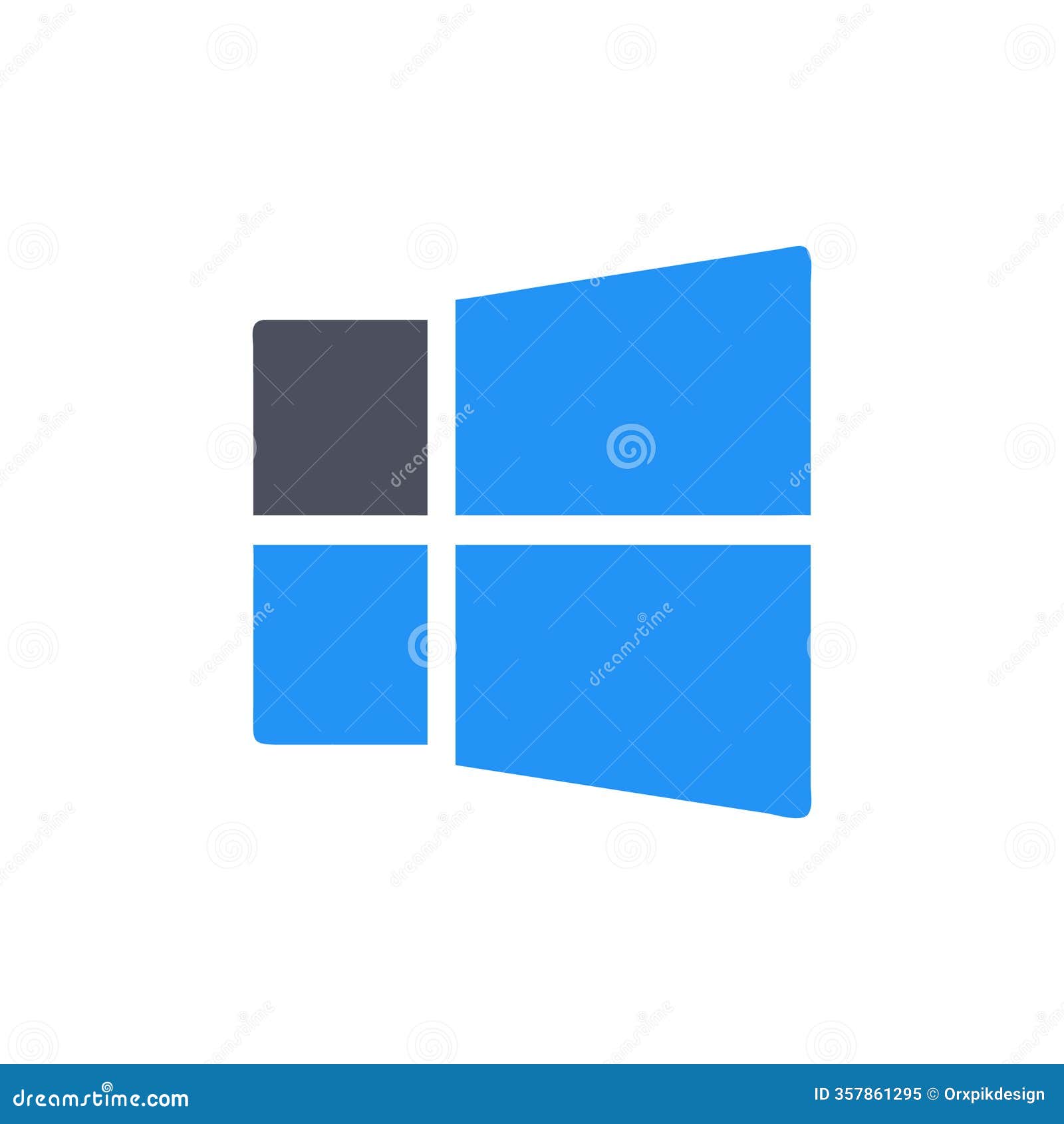 Windows Logo Icon for Operating Systems Stock Illustration ...