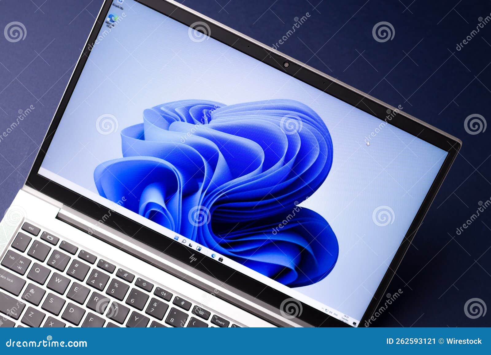 Windows 11 Logo on Laptop Screen Stock Image. Editorial Photo - Image ...