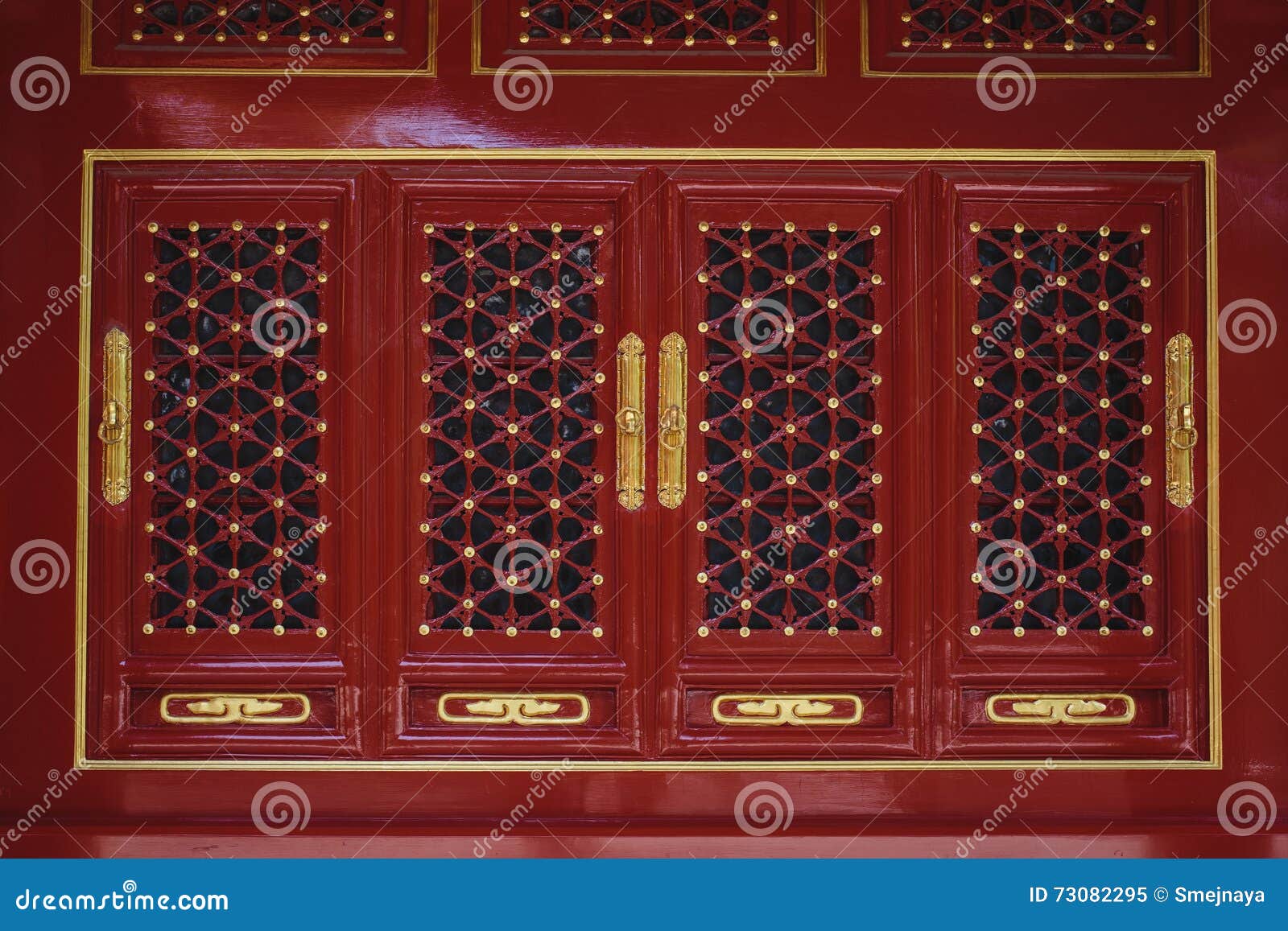 The Windows, Made in Traditional Chinese Style Stock Image - Image of ...