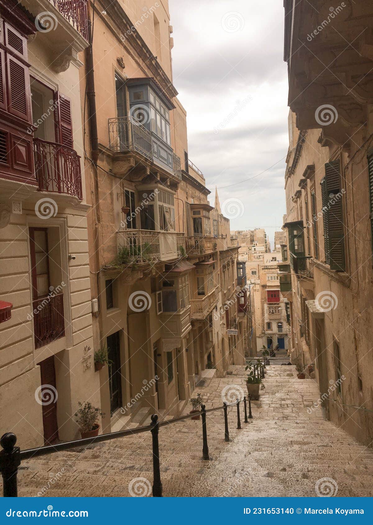 Windows in Malta stock photo. Image of neighbourhood - 231653140
