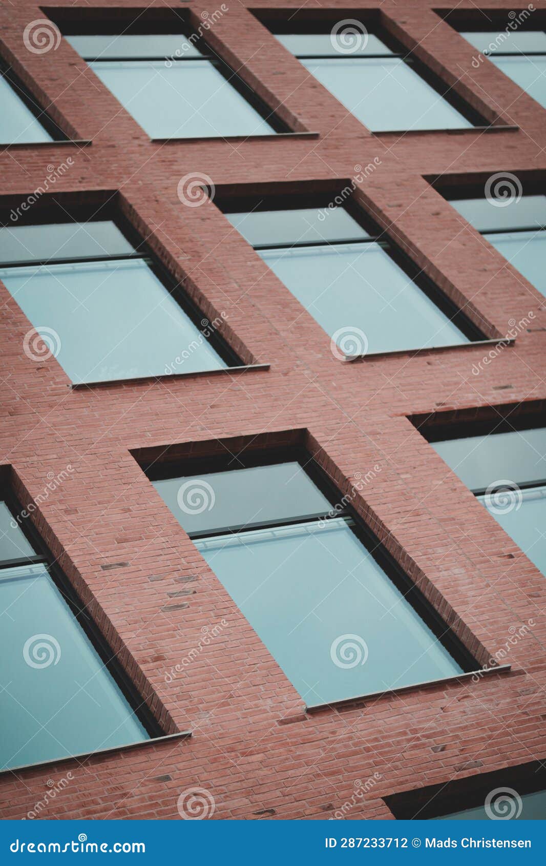 Windows of Minimalistic High-end Corporate Office Bulding in Denmark ...