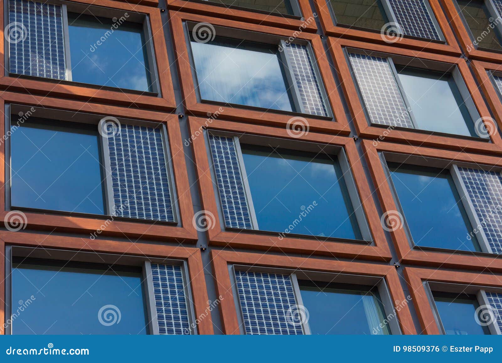 Windows on a Modern Building Stock Photo - Image of development, bright ...