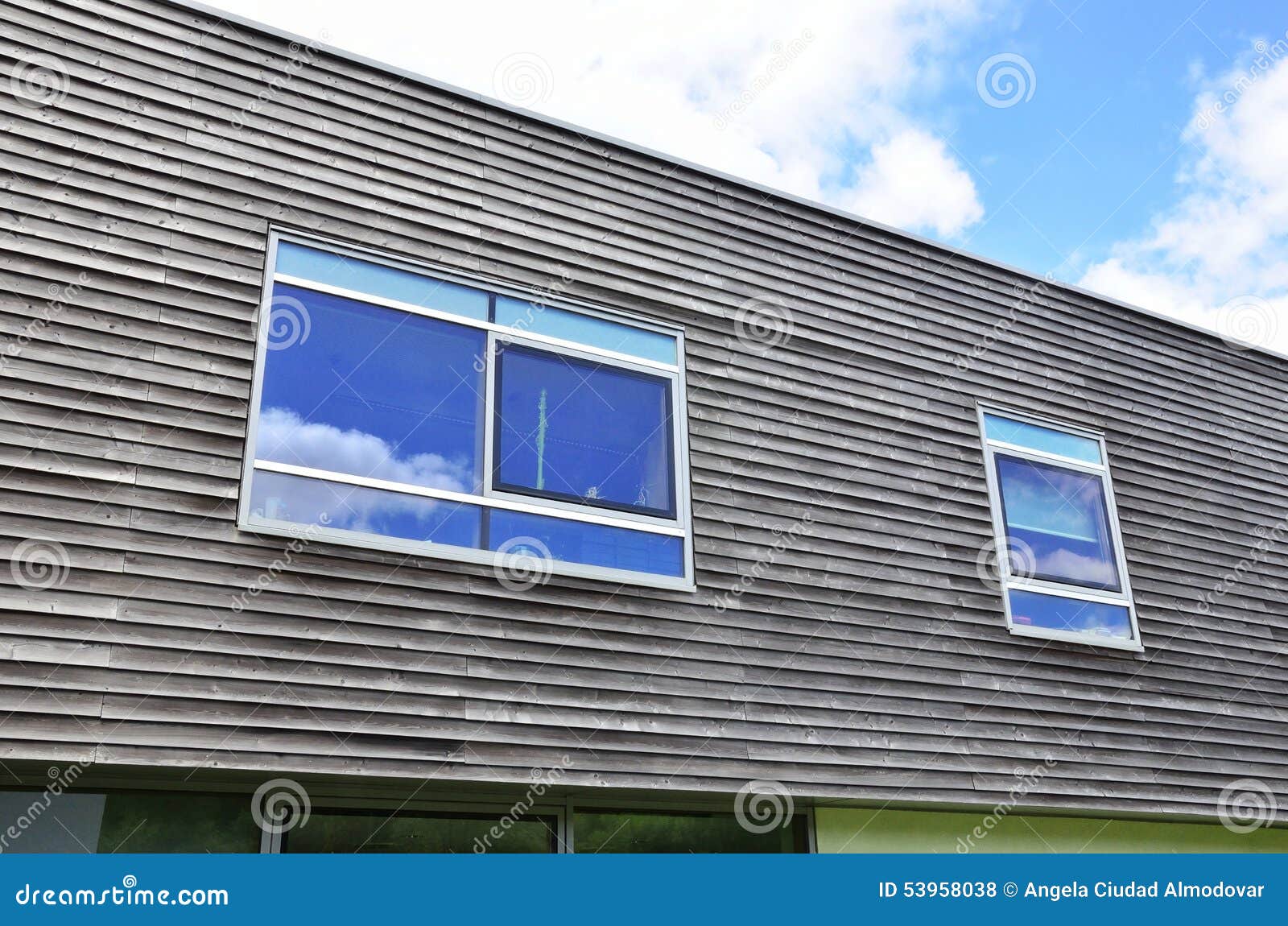 Windows in a Modern Building Facade Stock Photo - Image of contemporany ...