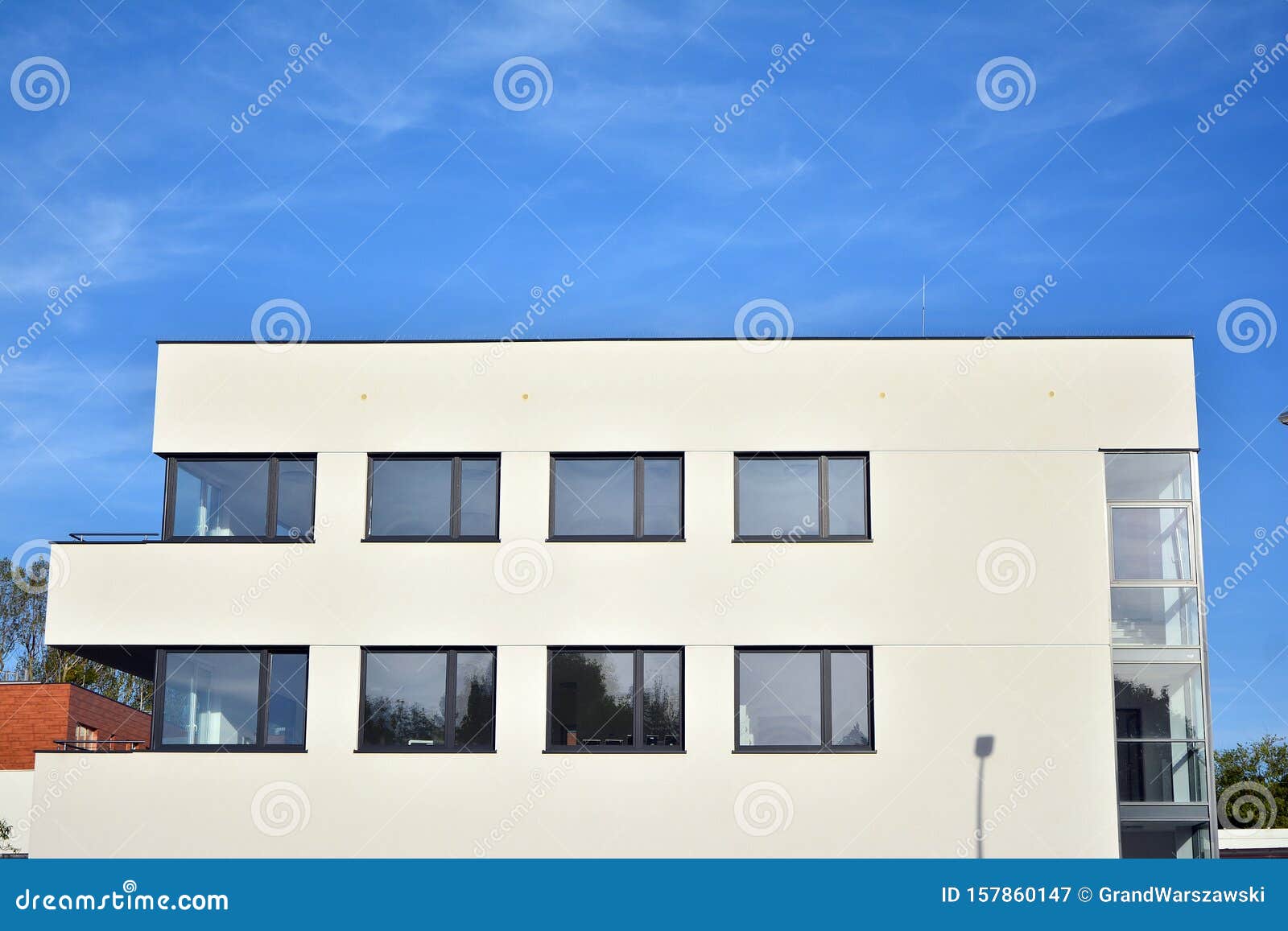 Business Buildings Architecture. Stock Image - Image of architecture ...