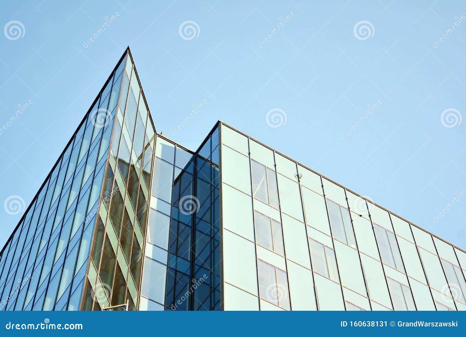 The Windows of a Modern Building for Offices. Business Buildings ...