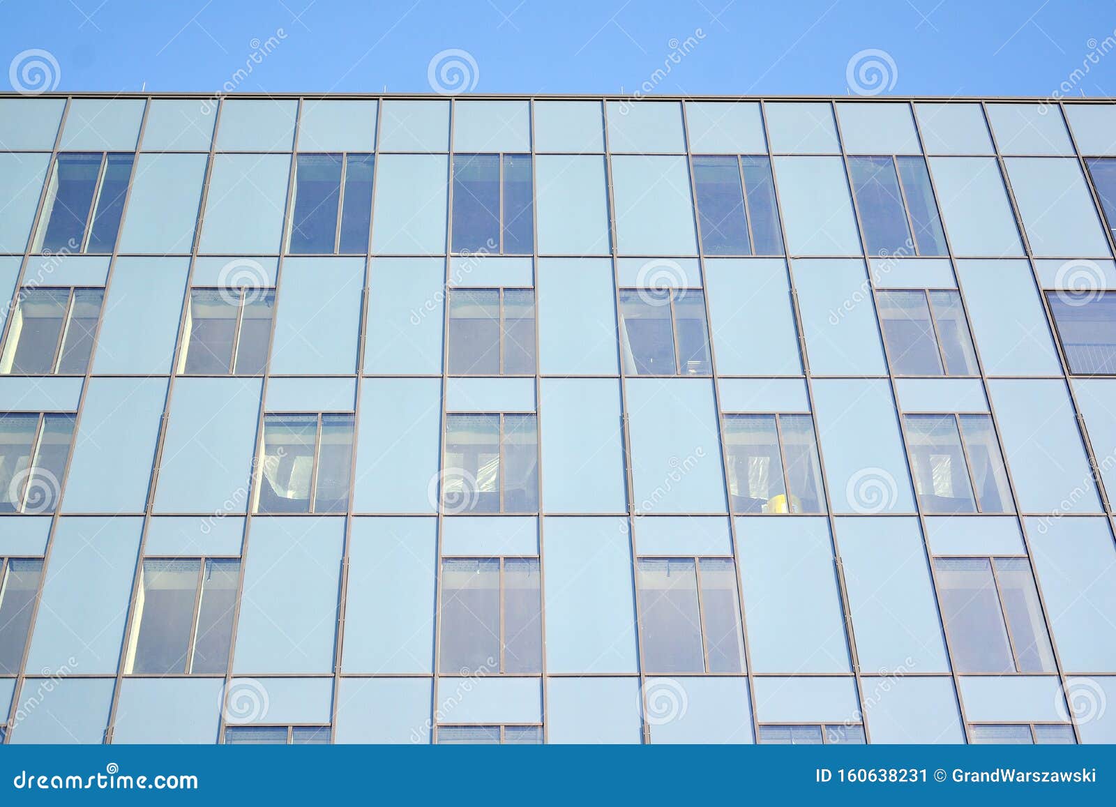 The Windows of a Modern Building for Offices. Business Buildings ...