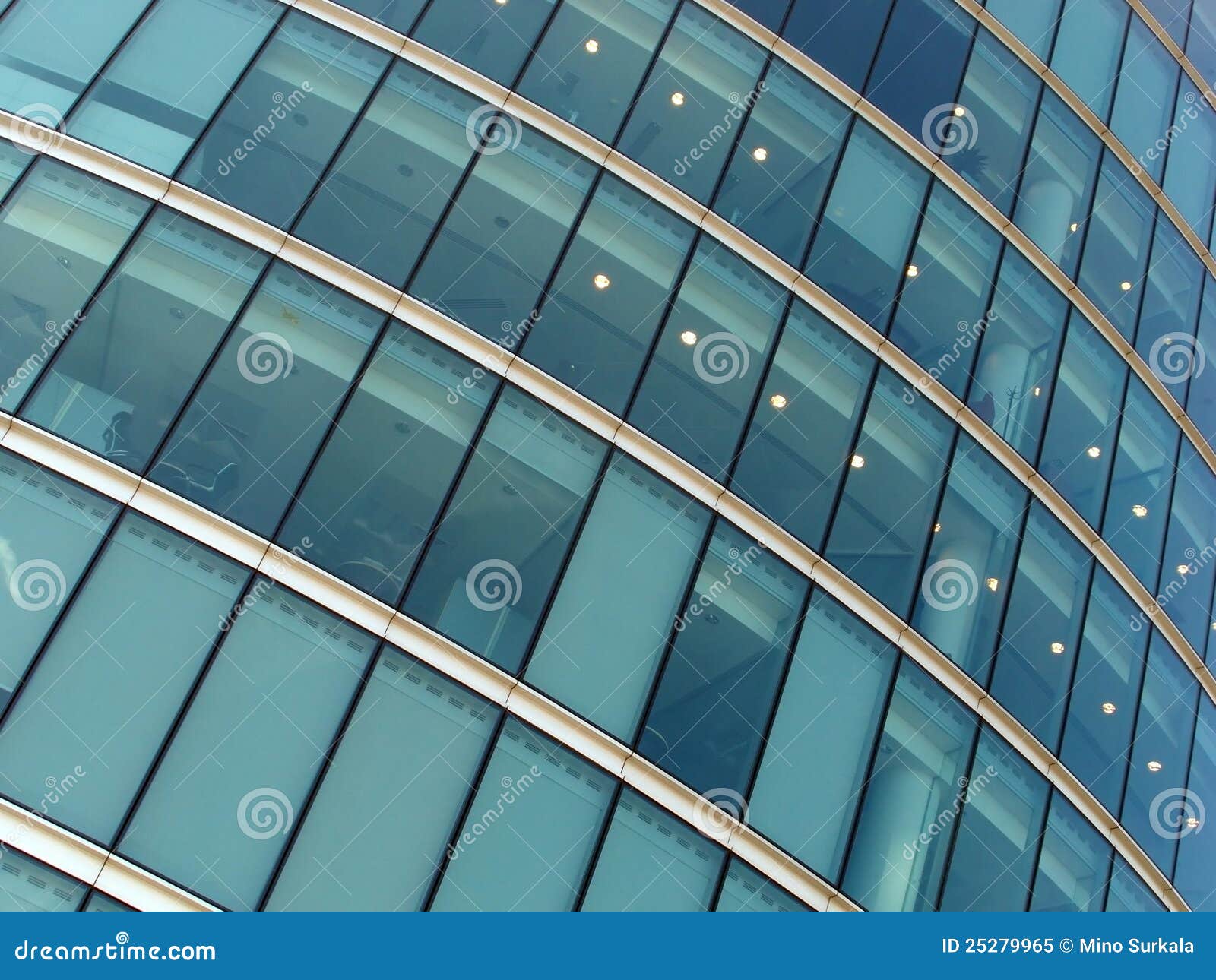 Windows on Modern Buildings Stock Image - Image of administration ...
