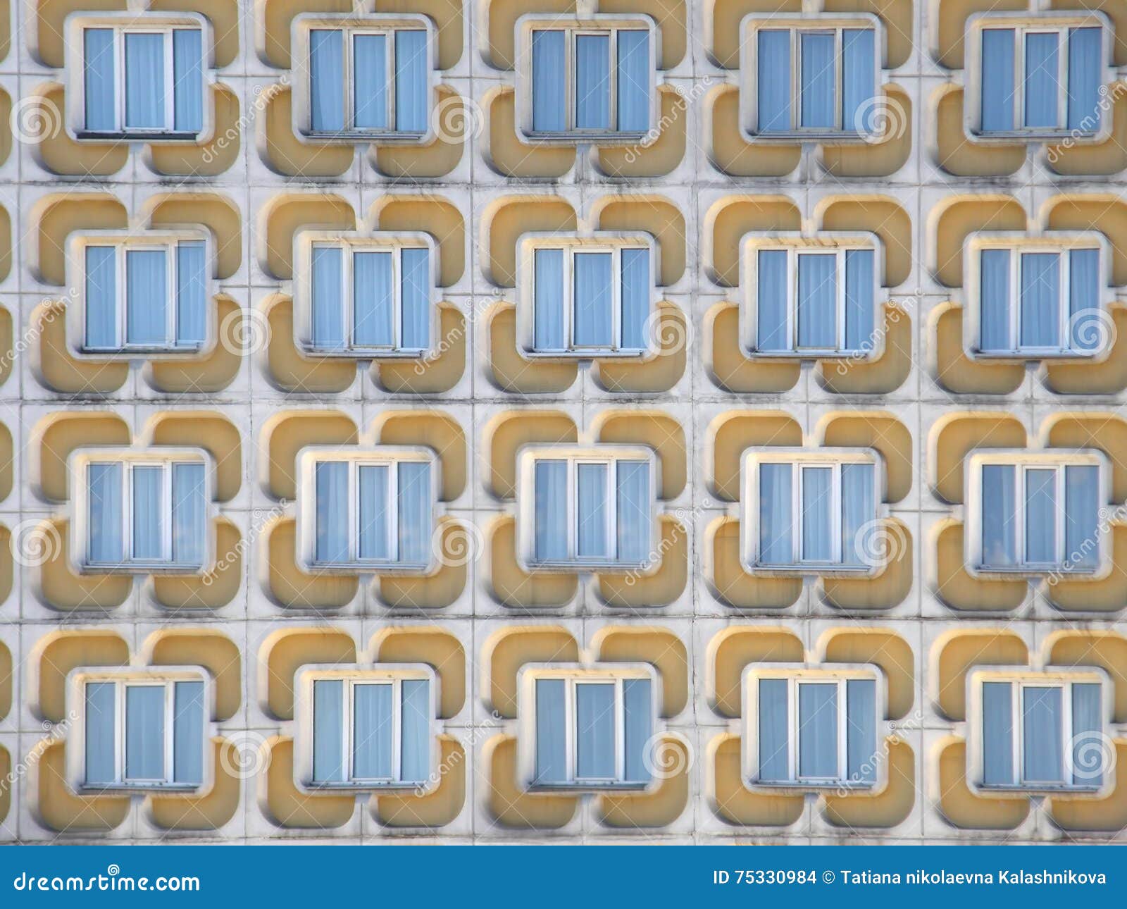 Windows in a modern house. stock photo. Image of texture - 75330984