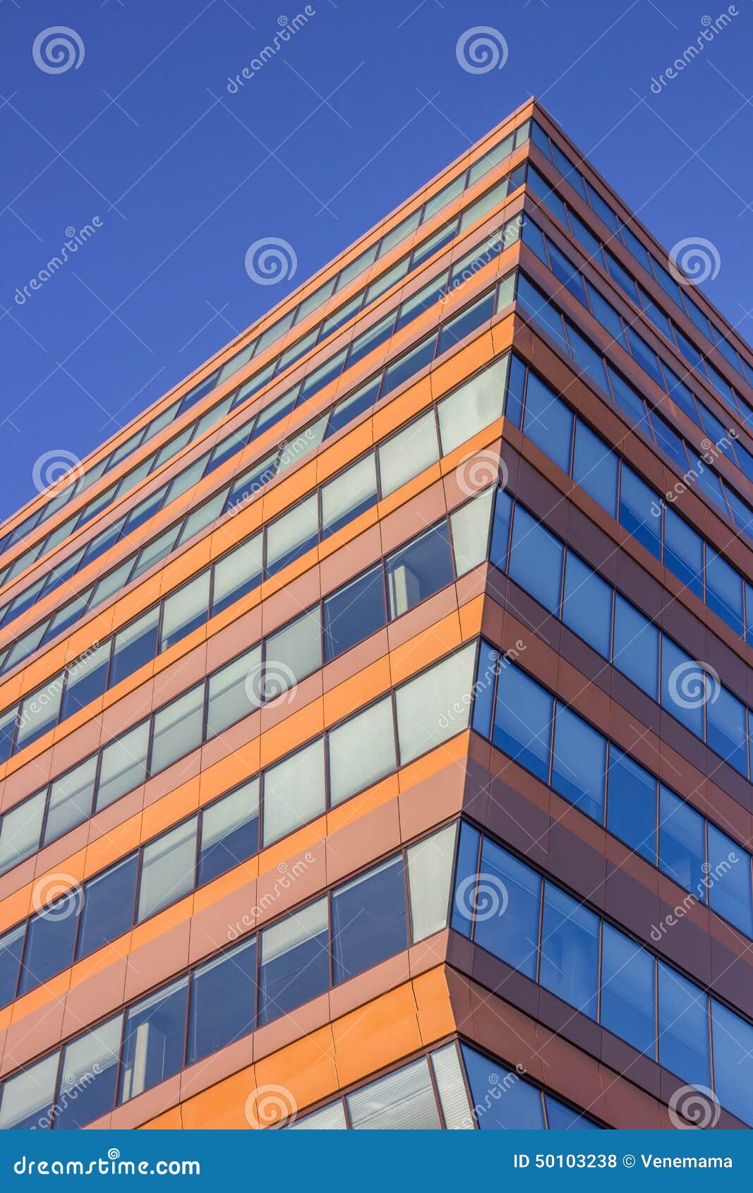 Windows of a Modern Office Building in Groningen Editorial Stock Photo ...