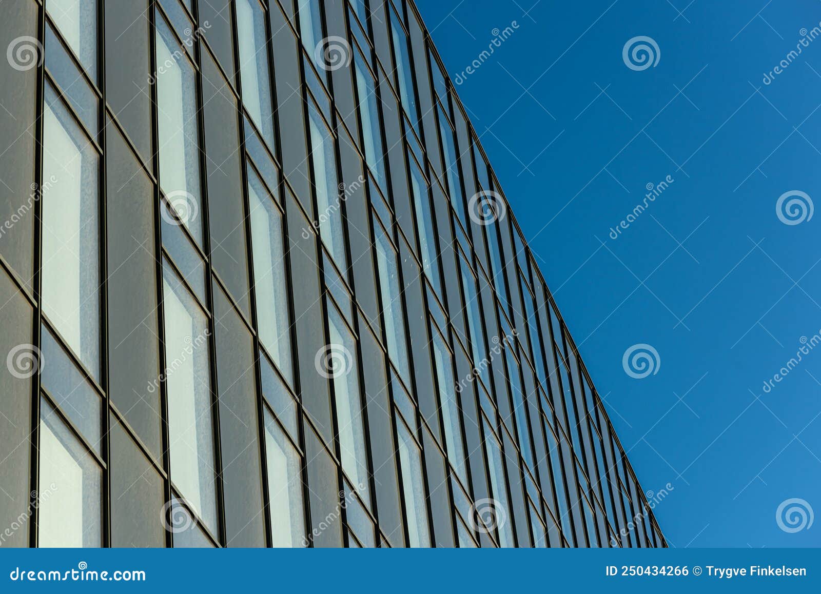 Windows of a Newly Built Large Office Building.. Stock Photo - Image of ...