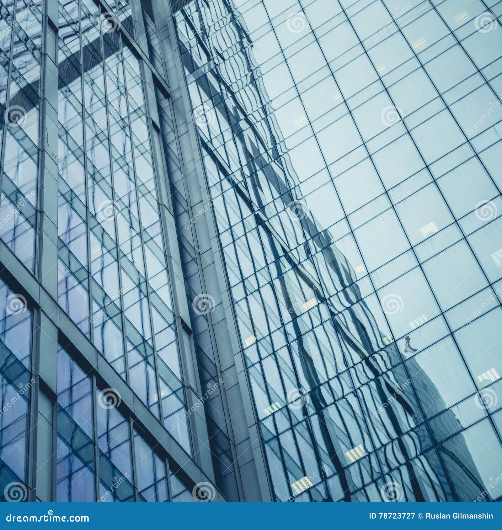 Windows Office Building for Background Stock Image - Image of ...